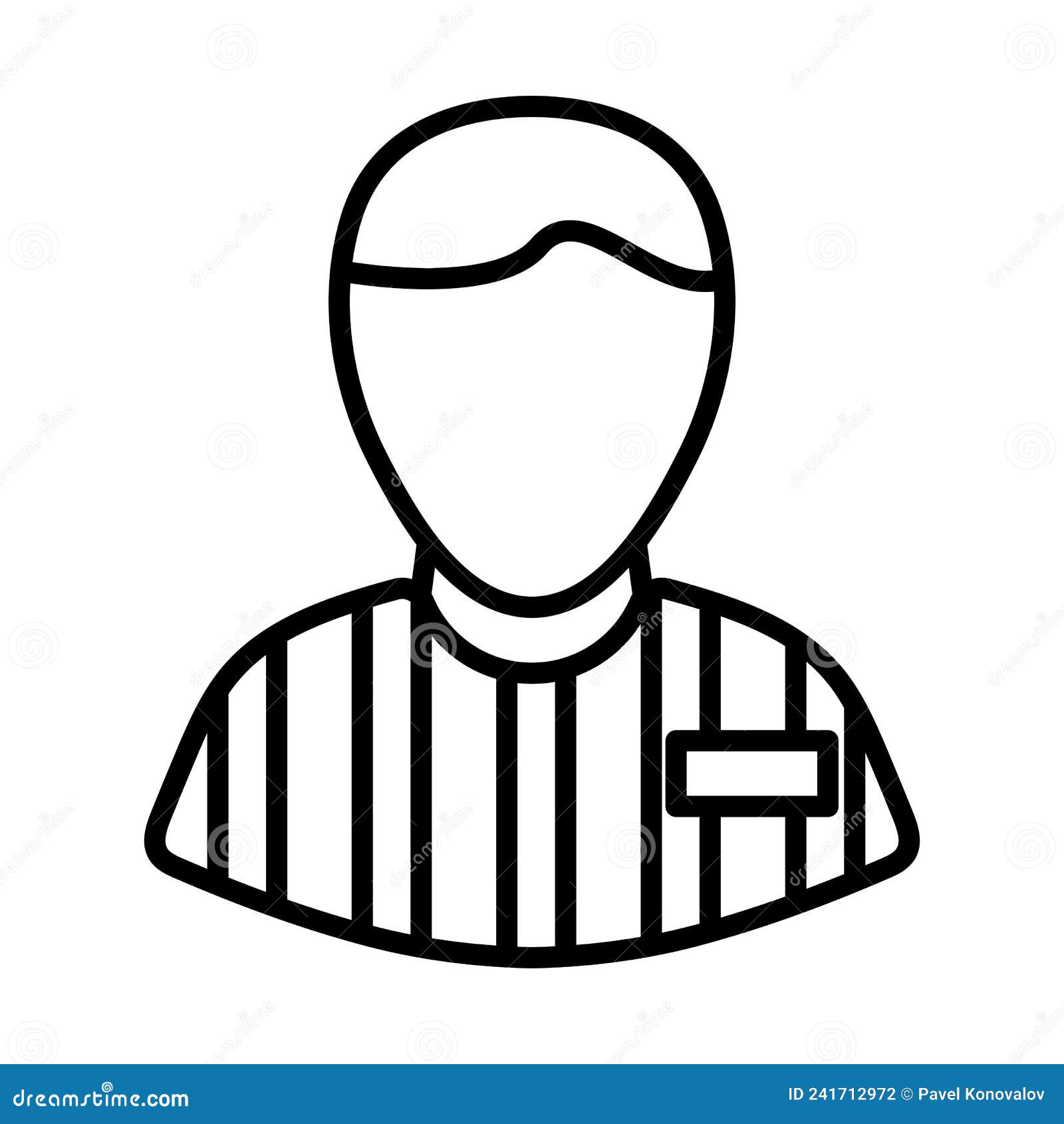 Prisoner Icon. Inmate Vector Silhouette. Behind Bars Symbol. Black ...