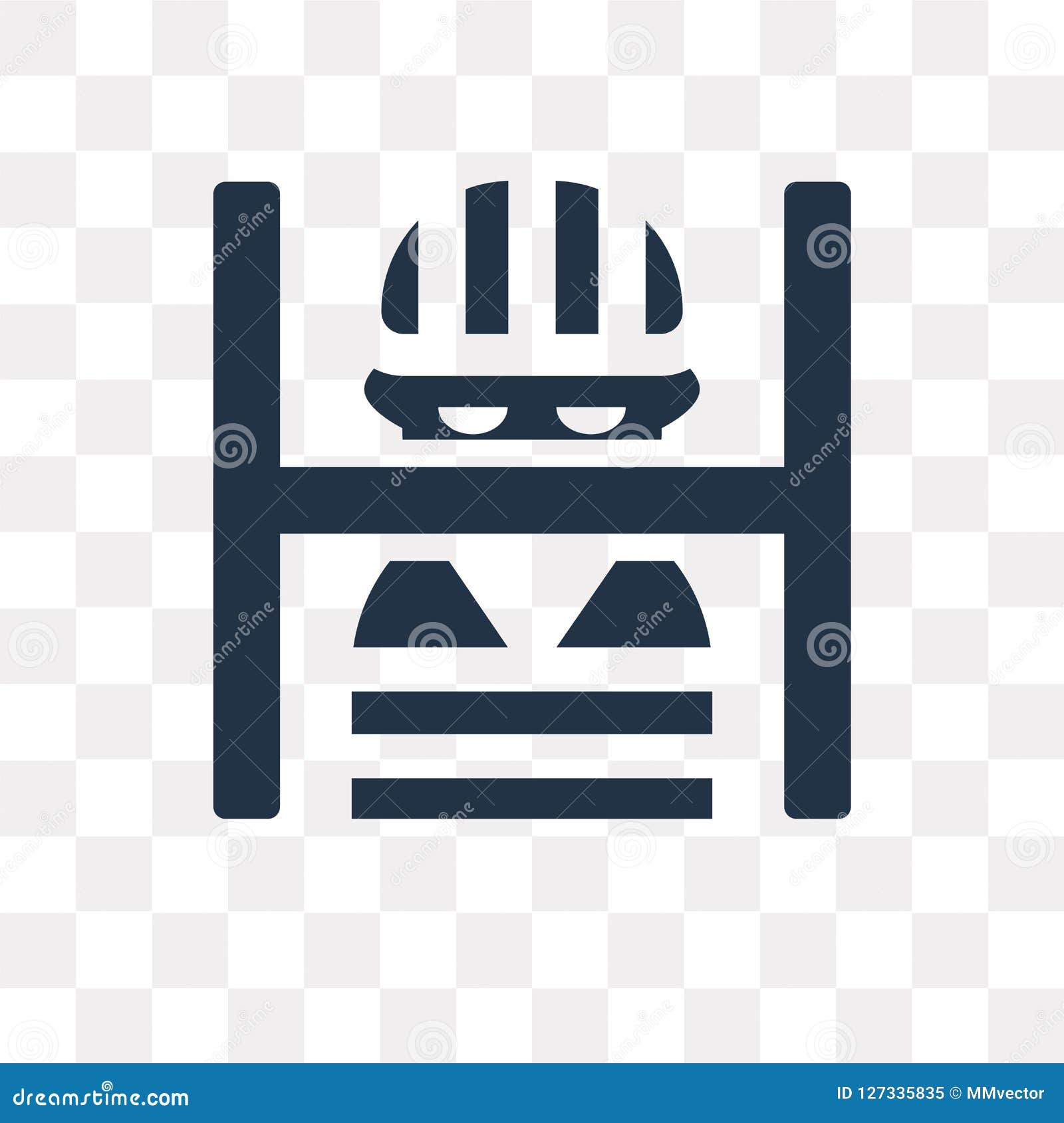 Prisoner Vector Icon Isolated On Transparent Background, Linear ...