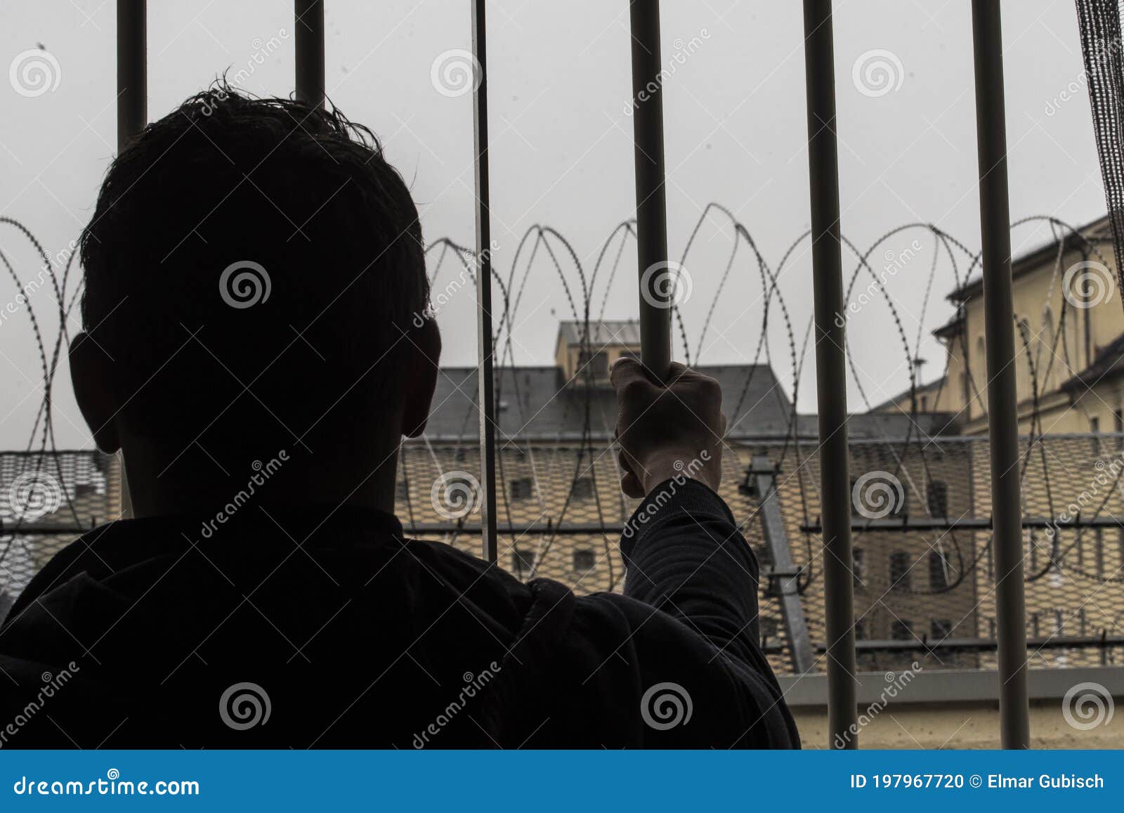 Window Of Prison Cell Stock Photo | CartoonDealer.com #84429954