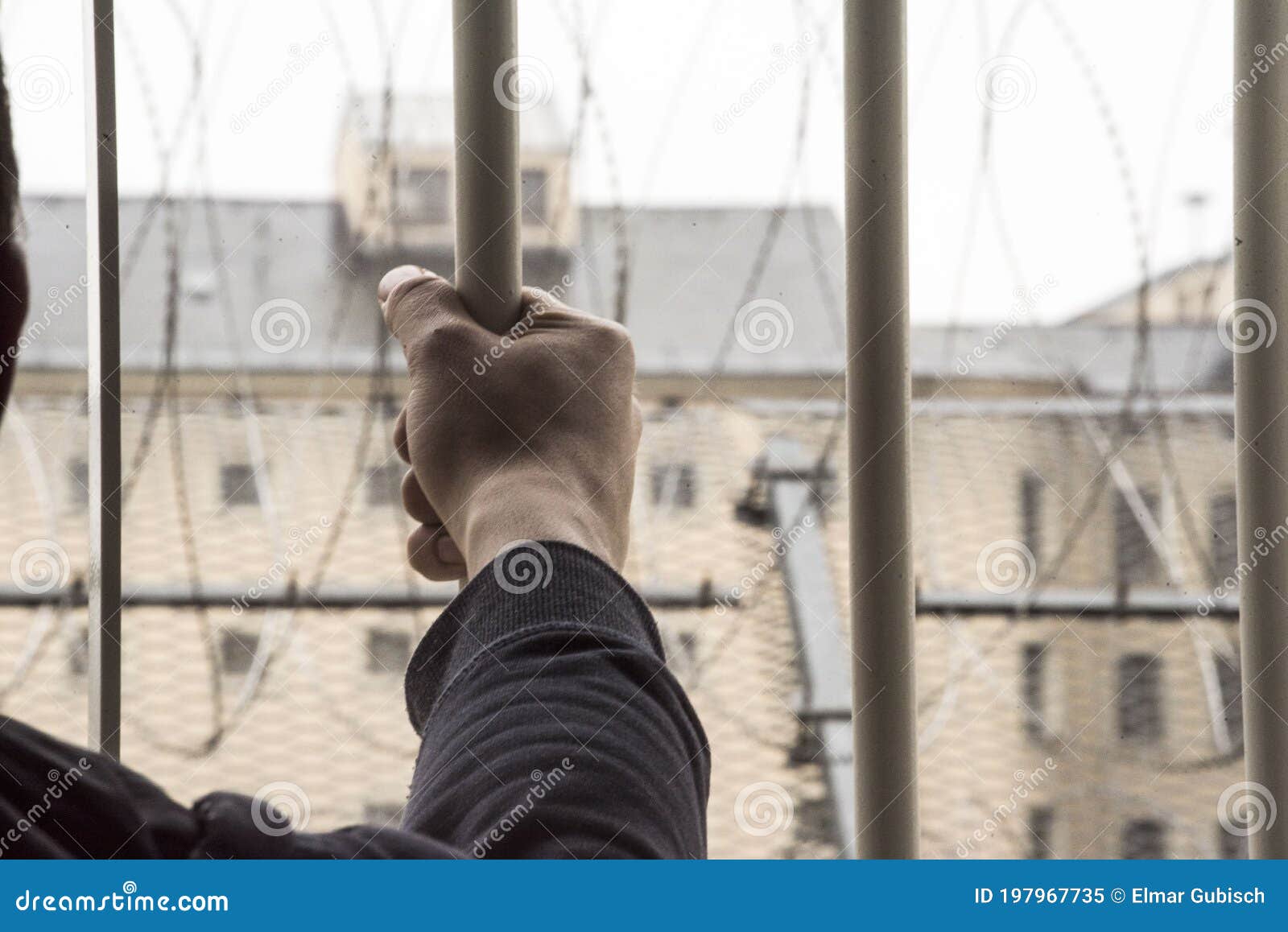 Window Of Prison Cell Stock Photo | CartoonDealer.com #84429954