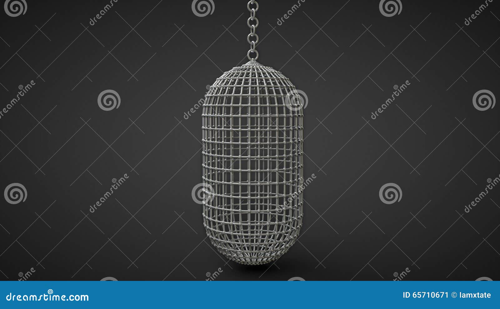 Prisoners Capsule Vertical Man-riding Cage Stock Illustration ...