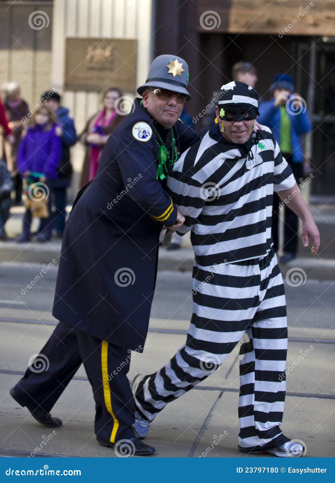 Prisonner , St Patrick S Day Parade Editorial Image - Image of walk ...