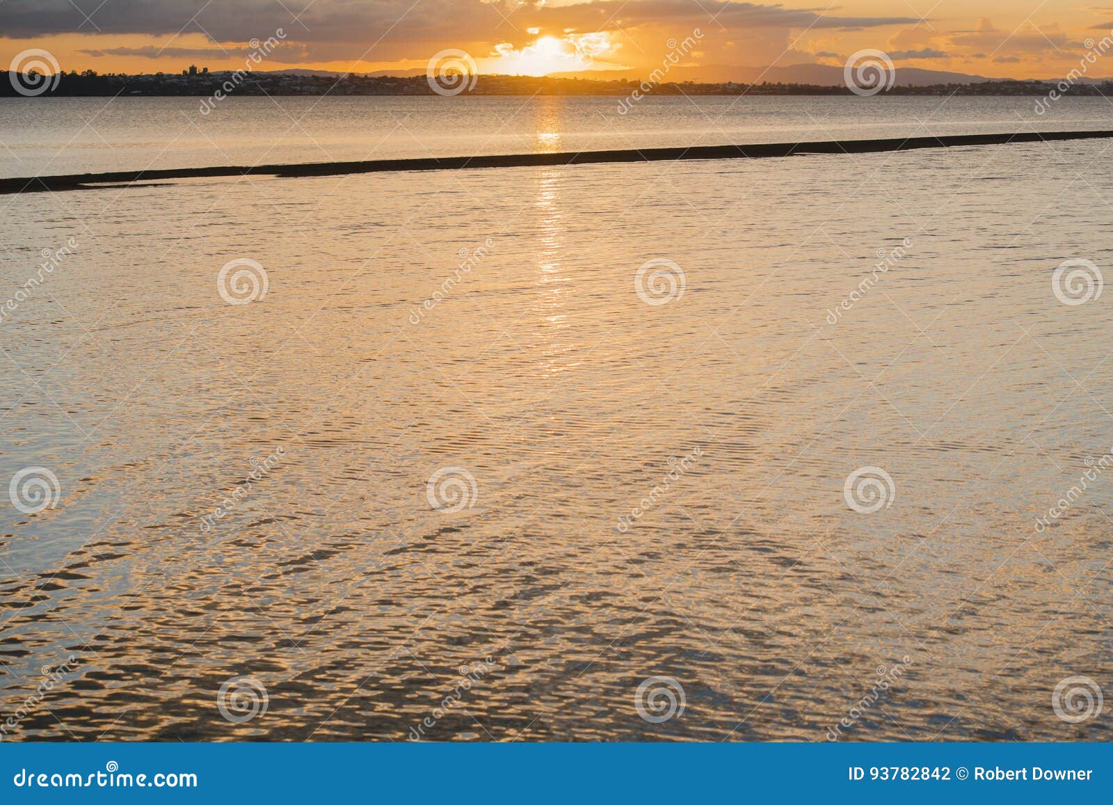 Pristine Beach at Wellington Point, Brisbane Stock Photo - Image of ...