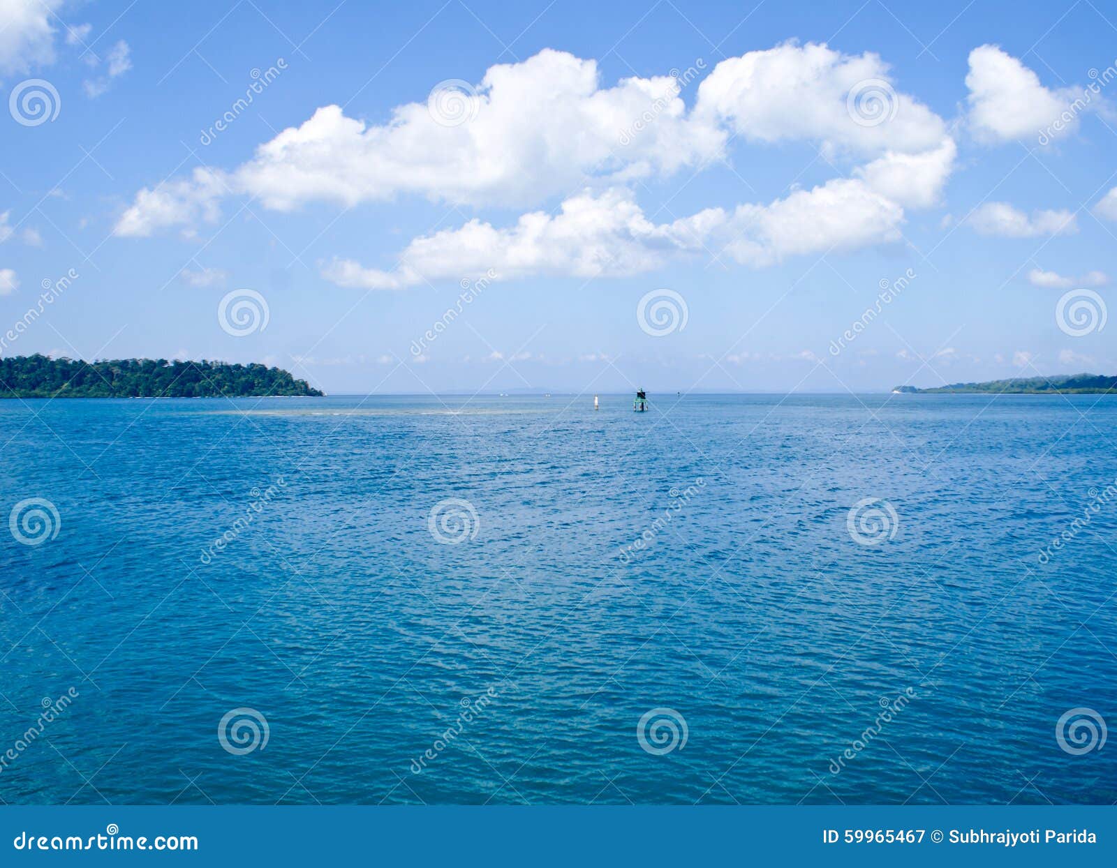 Pristine Blue Sea at Havelock Island Stock Image - Image of shot, trip ...