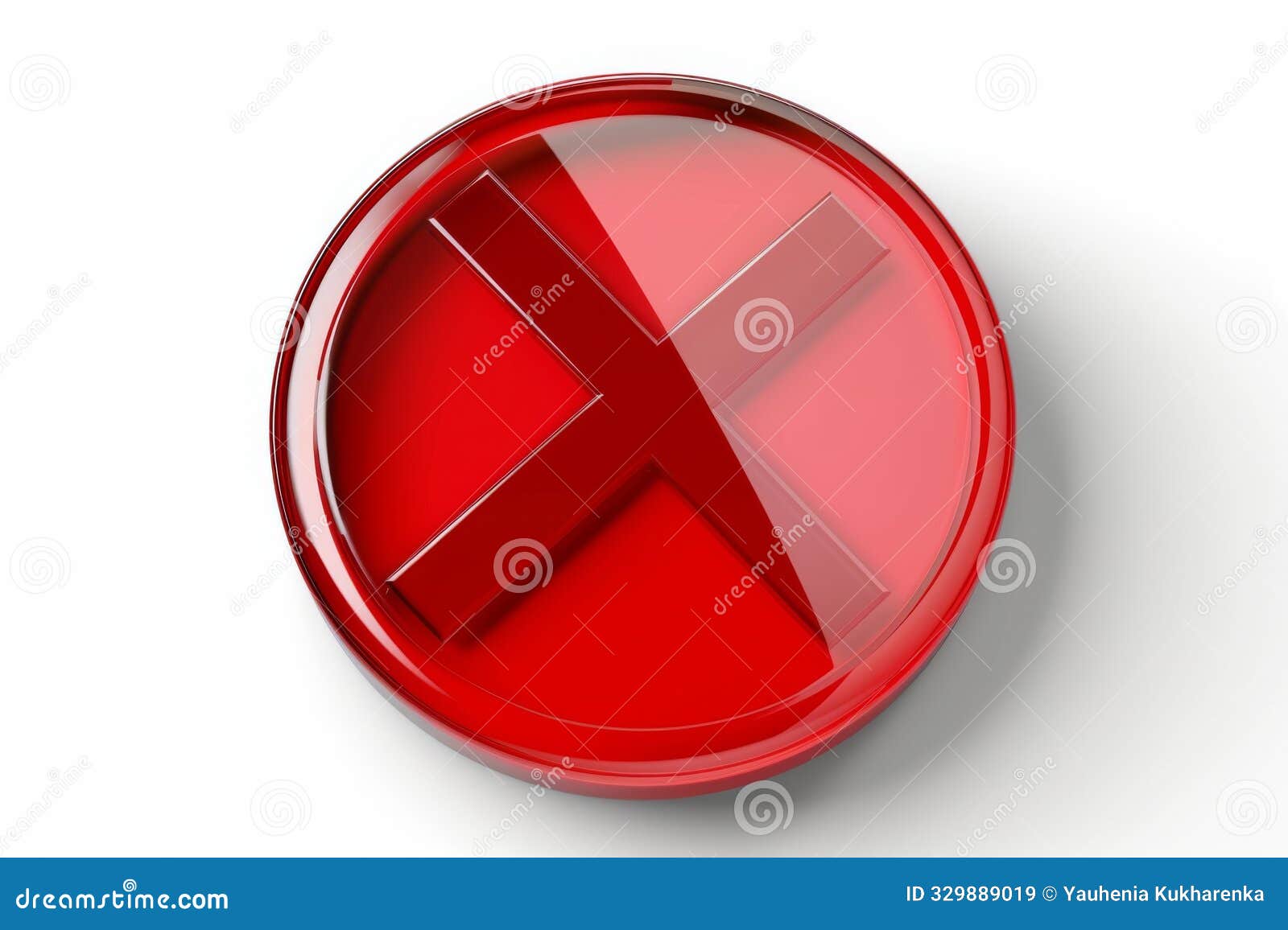 Pristine White Button on Plain Background Stock Illustration ...