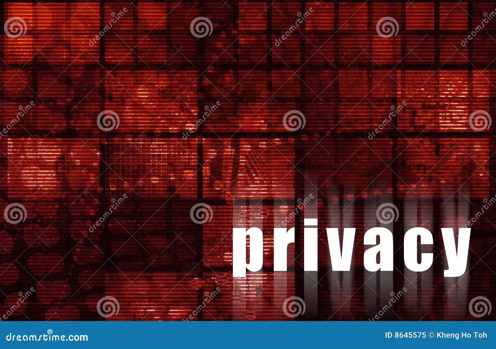 Privacy stock illustration. Illustration of loss, cyber - 8645575