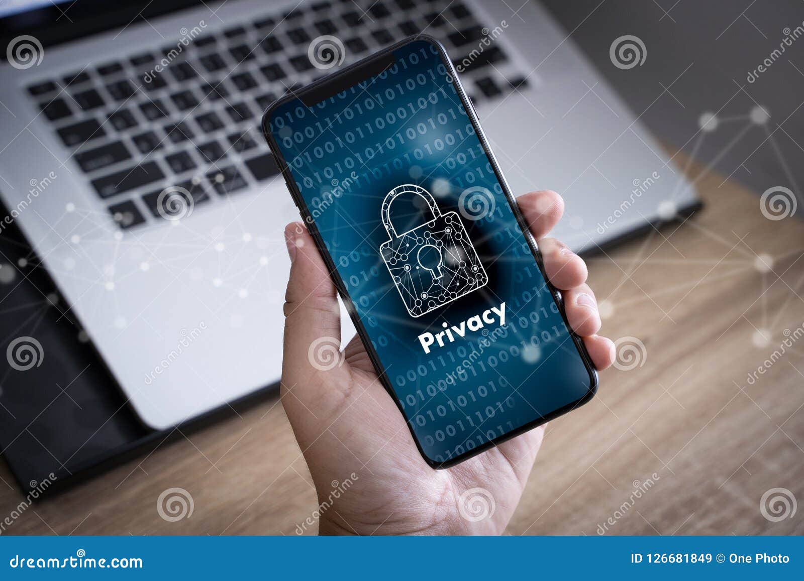 Privacy Access Identification Password Passcode and Privacy Stock ...