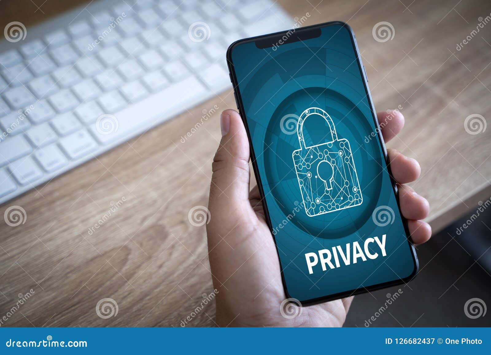 Privacy Access Identification Password Passcode and Privacy Stock Image ...