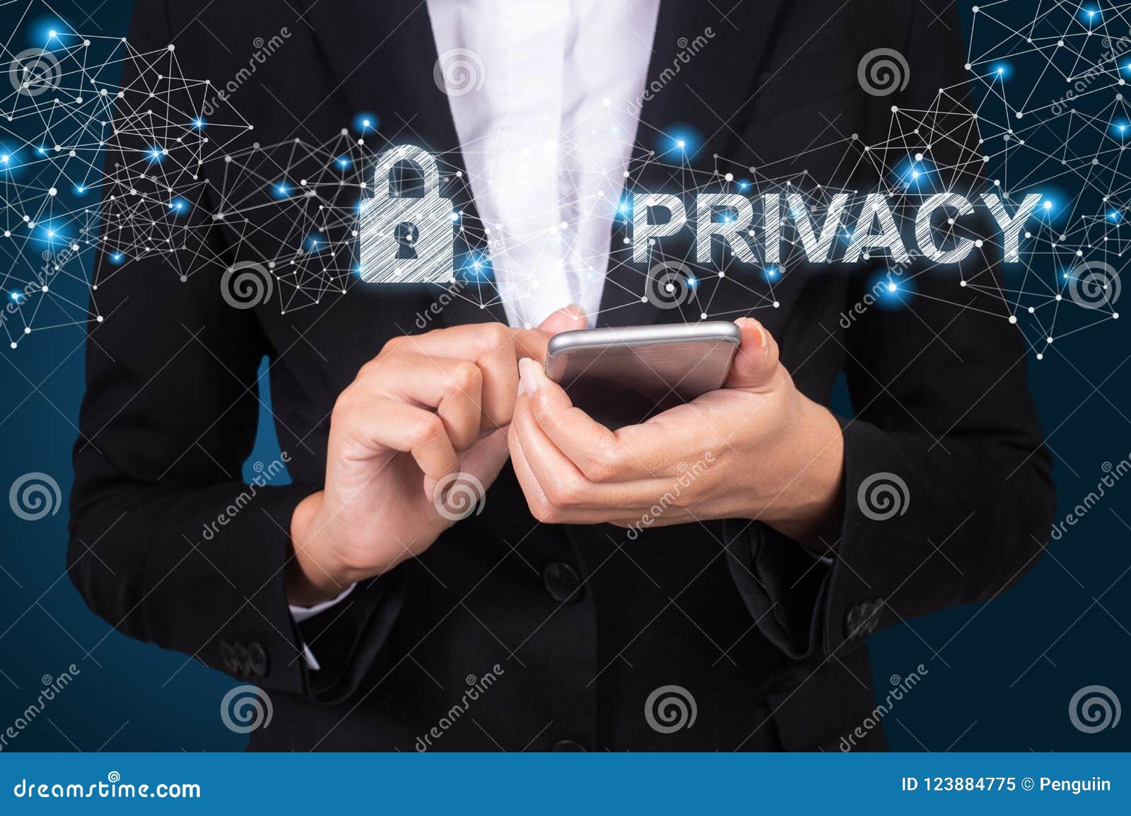 Privacy Access Identification Password Passcode and Privacy. Stock ...