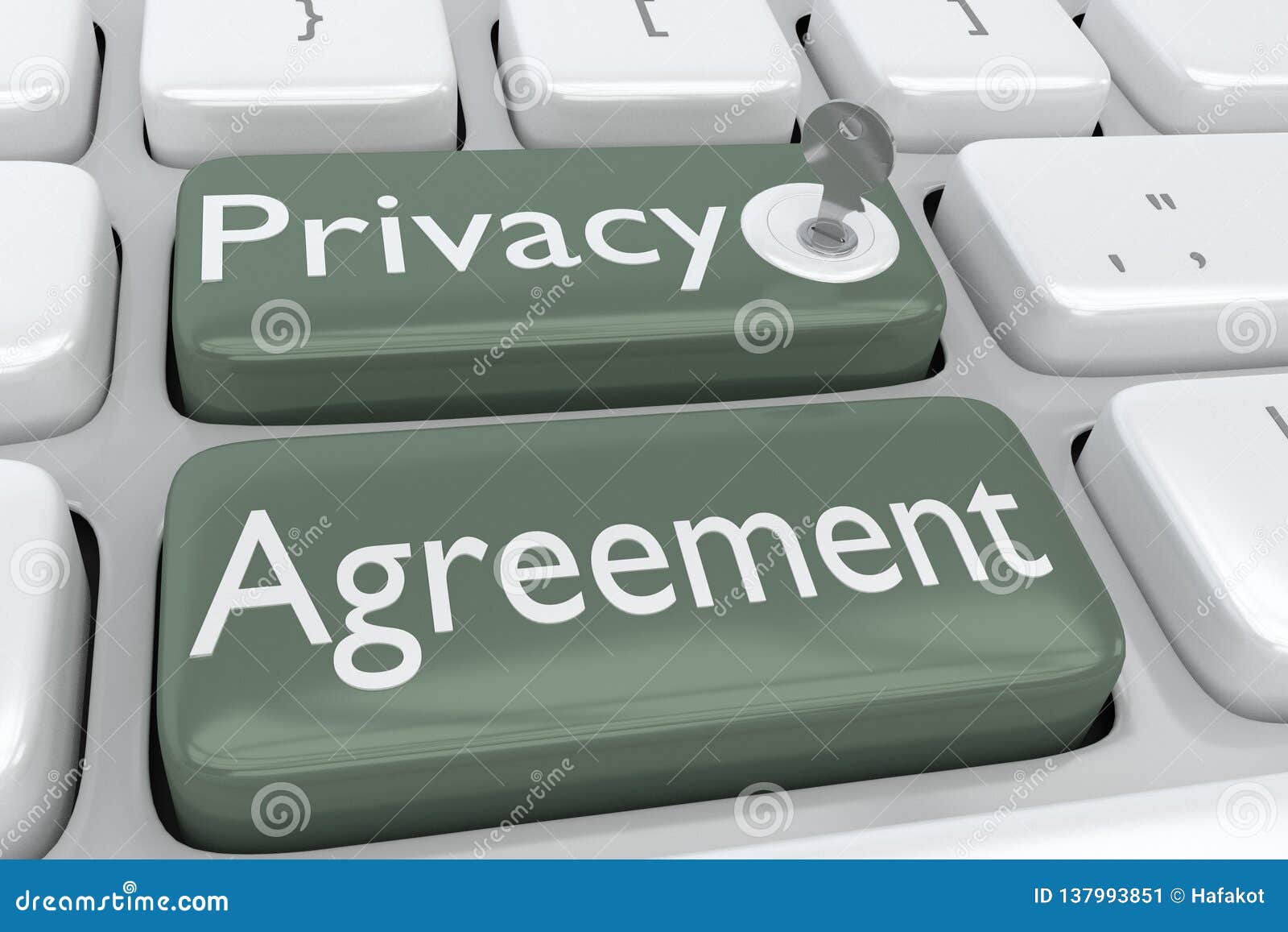 Privacy Agreement concept stock illustration. Illustration of padlock ...