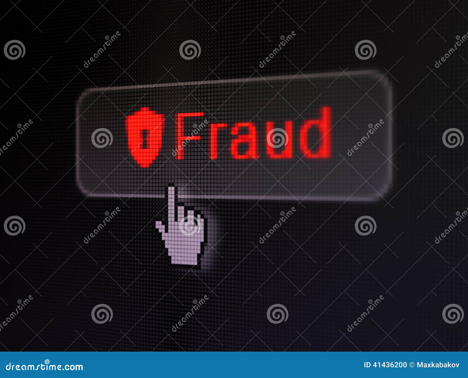 Privacy Concept: Fraud and Shield with Keyhole on Stock Photo - Image ...