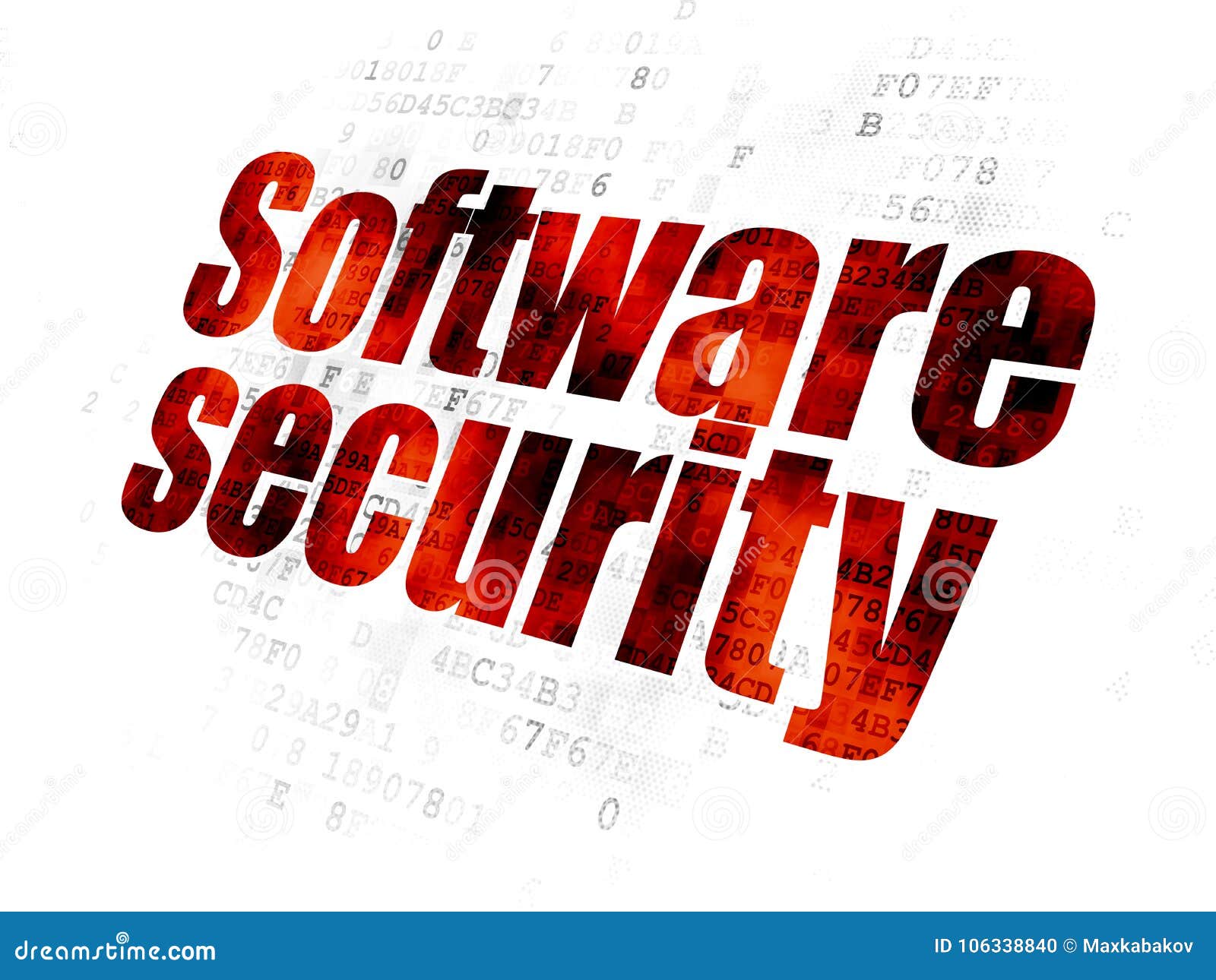Privacy Concept: Software Security On Digital Background Stock ...
