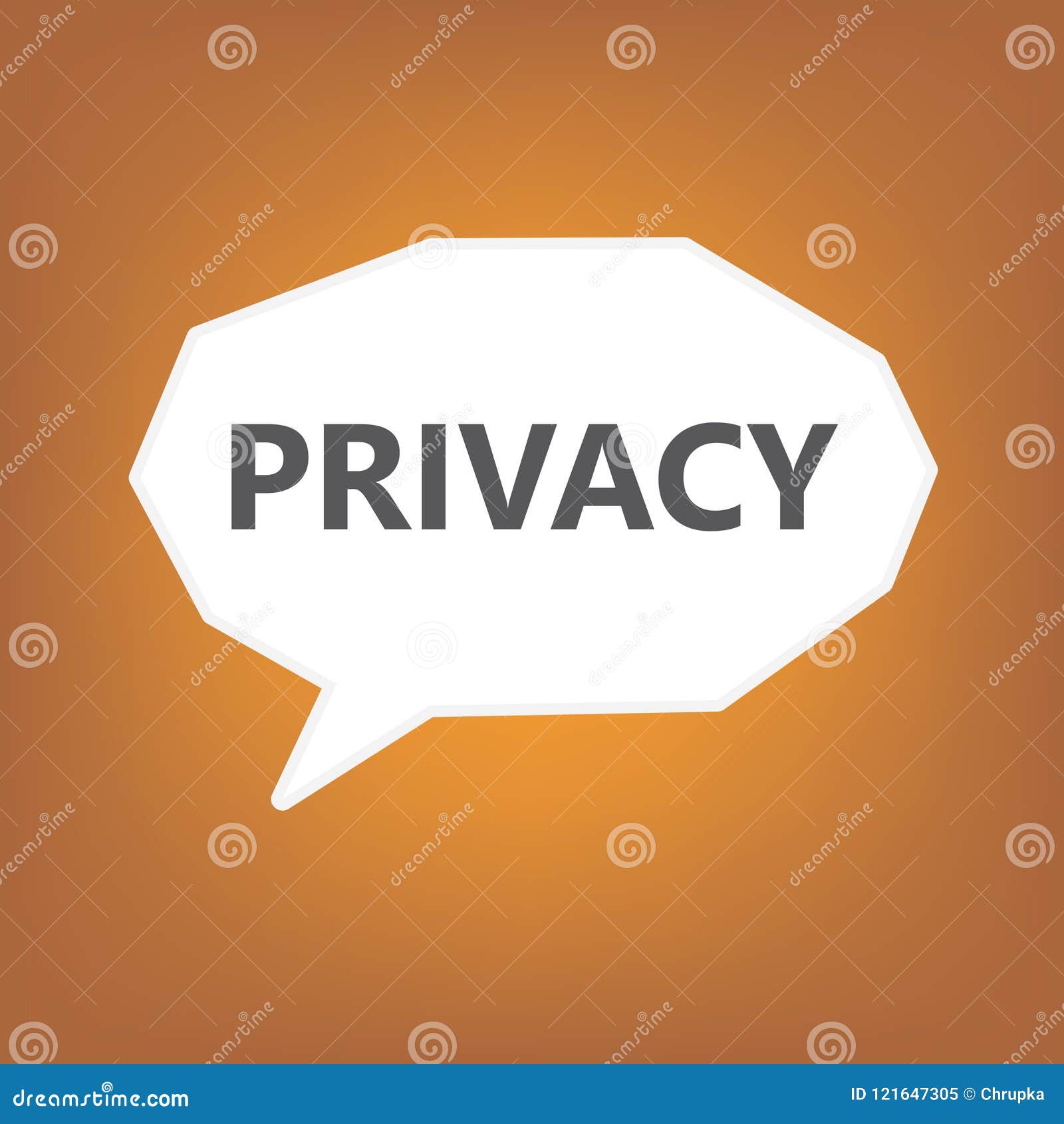 Privacy Concept- Vector Illustration Stock Vector - Illustration of ...