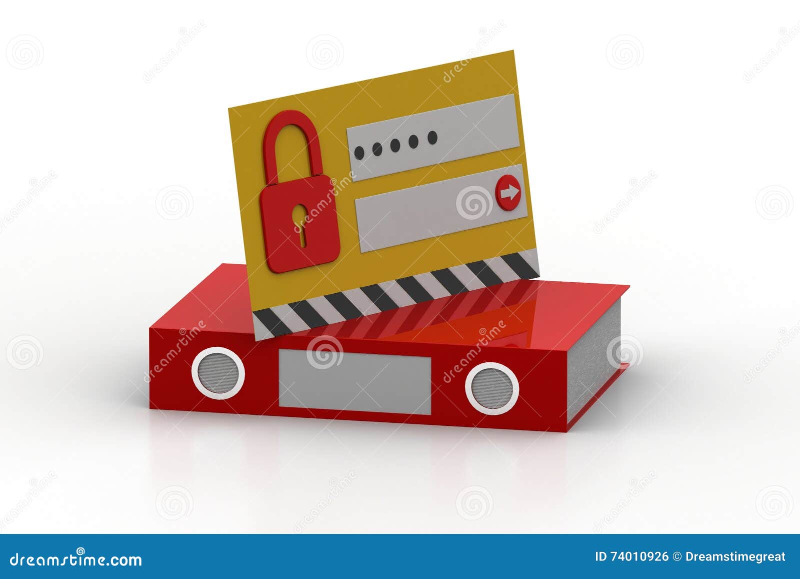 Privacy and data security stock illustration. Illustration of data ...