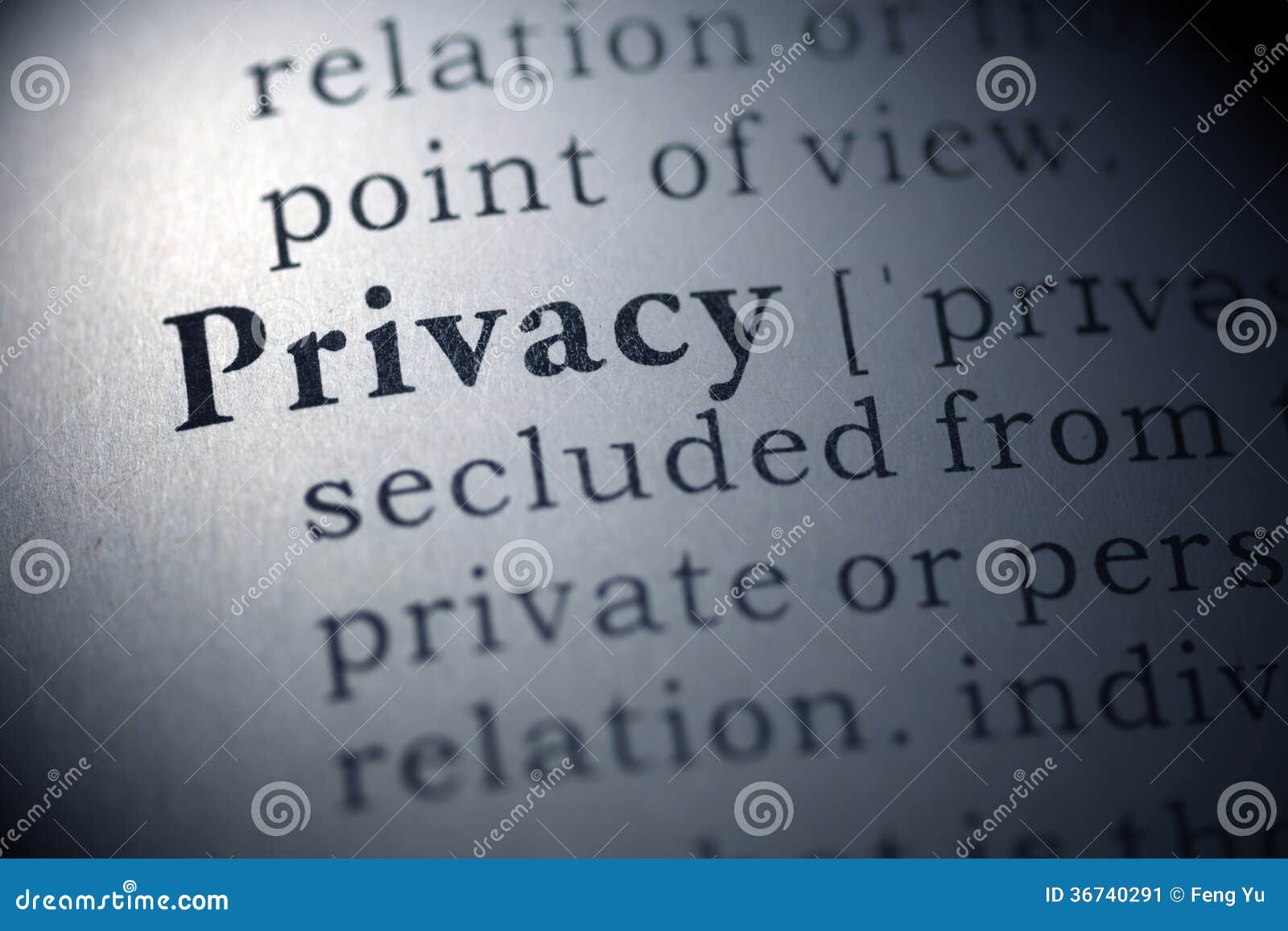 Privacy stock image. Image of book, definition, secrecy - 36740291
