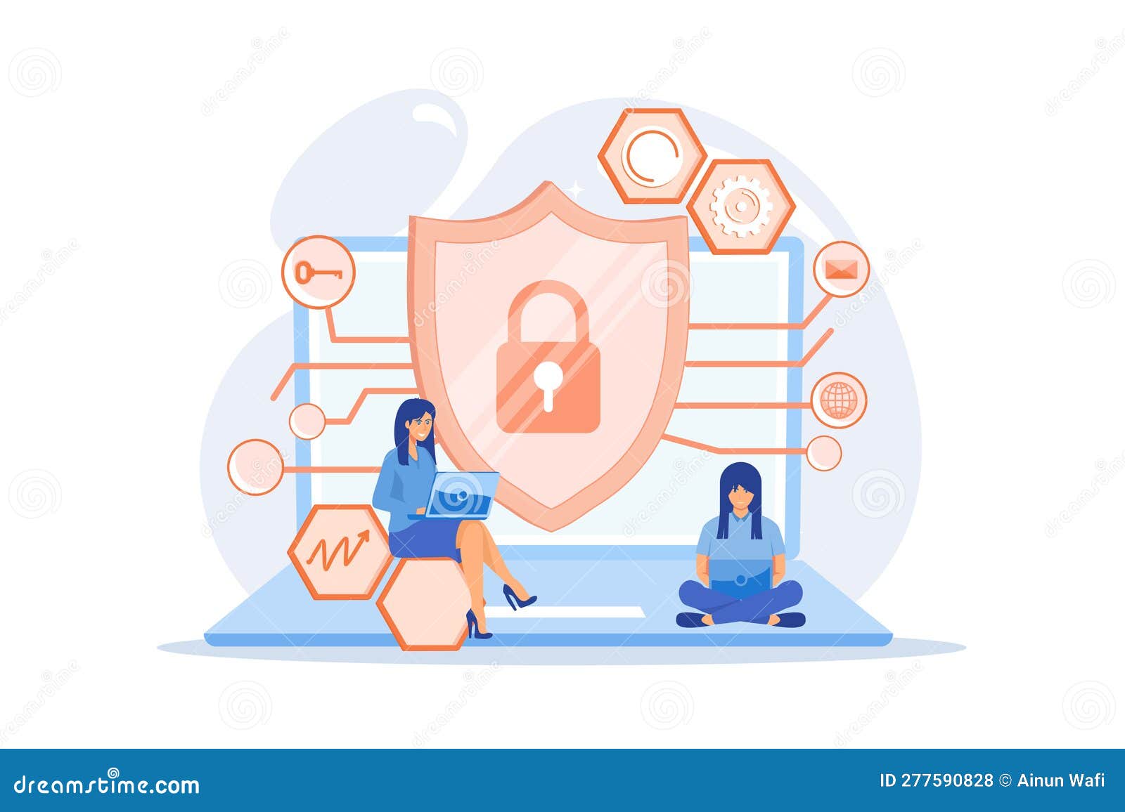 Privacy Engineer at Laptop with Shield Improving Level of Systems ...