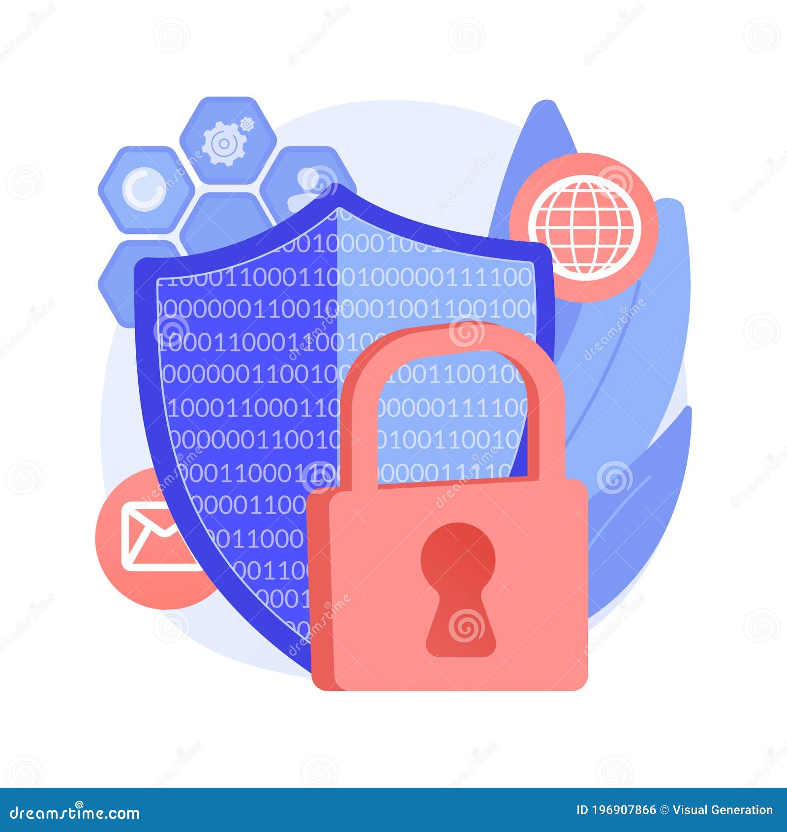 Privacy Engineering Abstract Concept Vector Illustration. Stock Vector ...