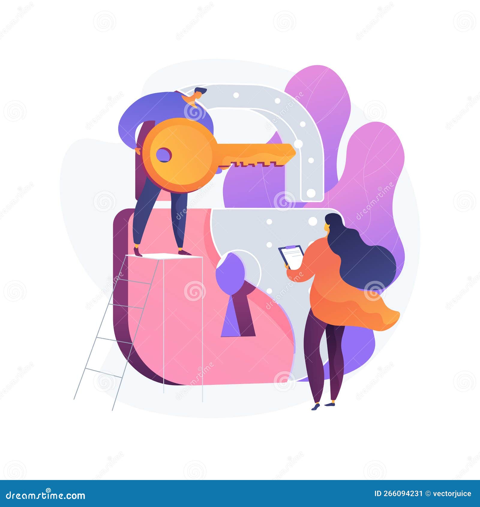 Privacy Engineering Abstract Concept Vector Illustration Stock Vector ...