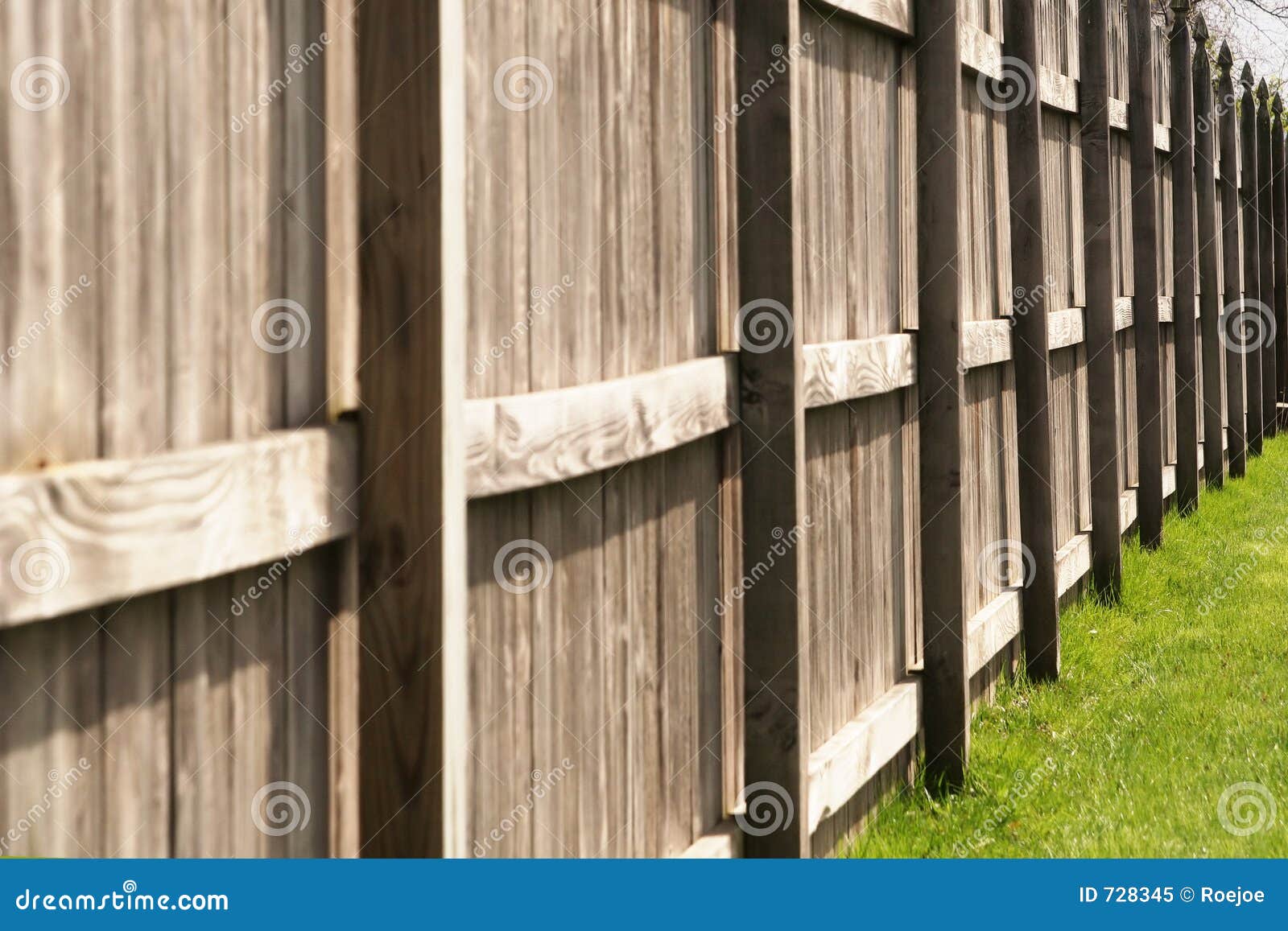 Old Privacy Fence Royalty-Free Stock Photo | CartoonDealer.com #10466961