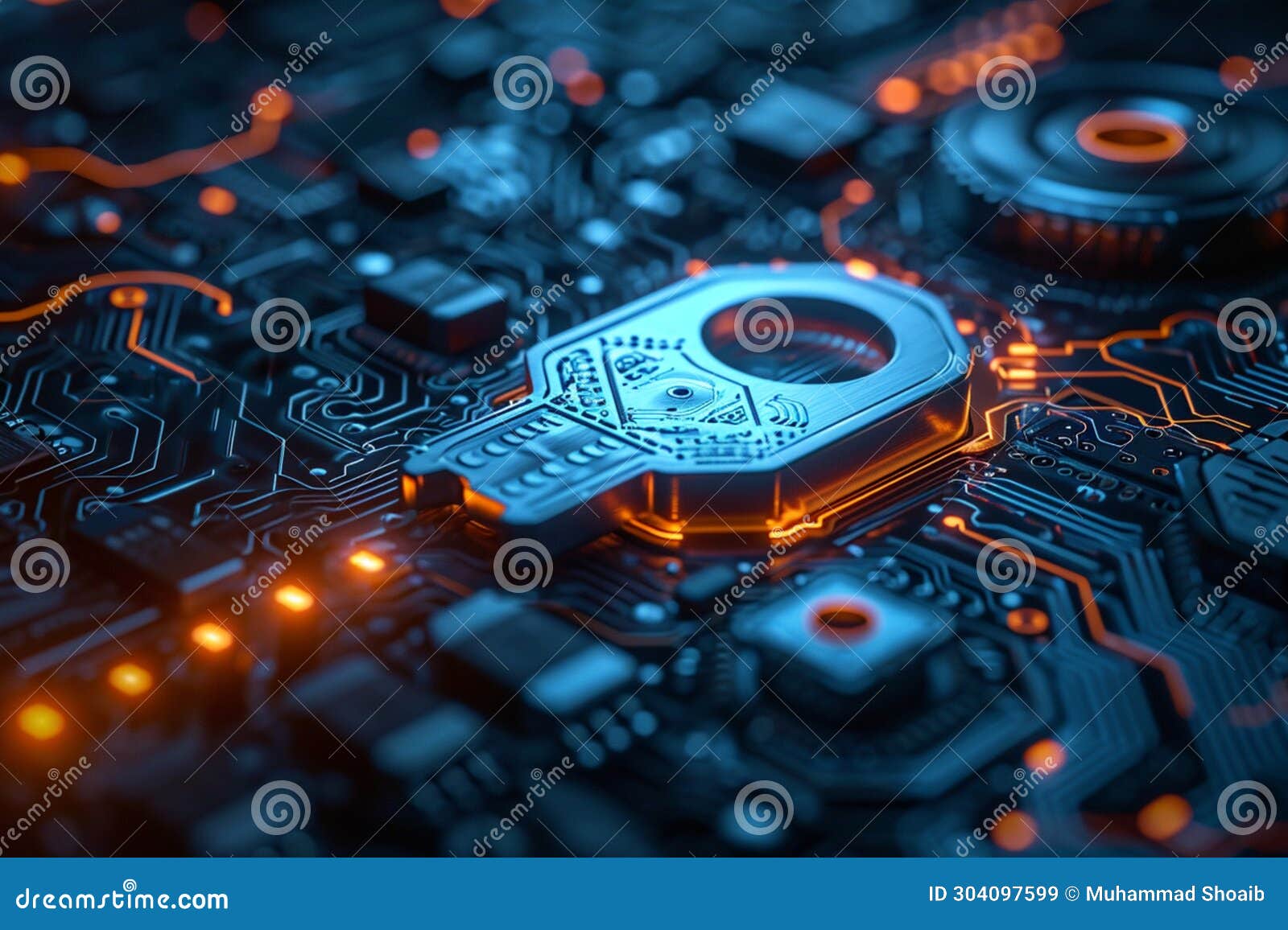 Privacy Guardian Security Concept, Private Key Shields Personal ...