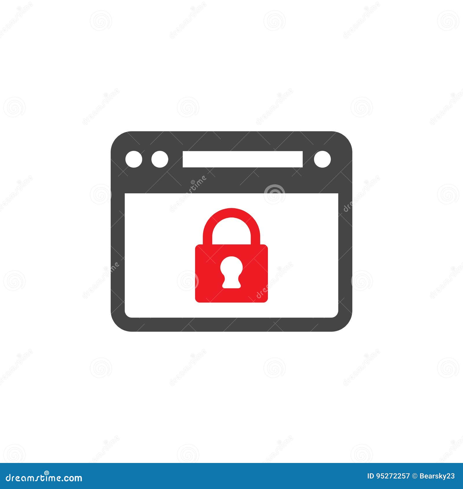 Privacy Mode Icon with Security Feature Stock Vector - Illustration of ...