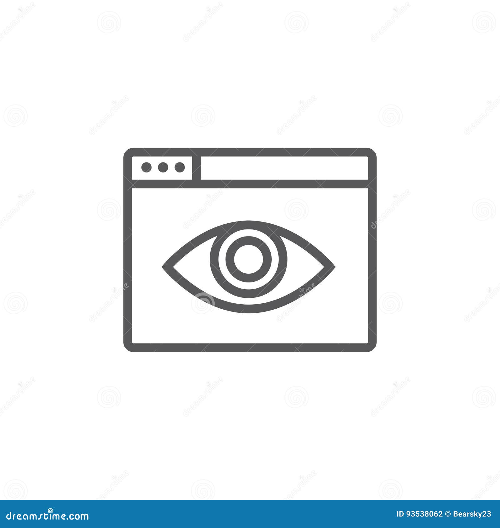 Privacy Mode Icon with Security Feature Stock Vector - Illustration of ...