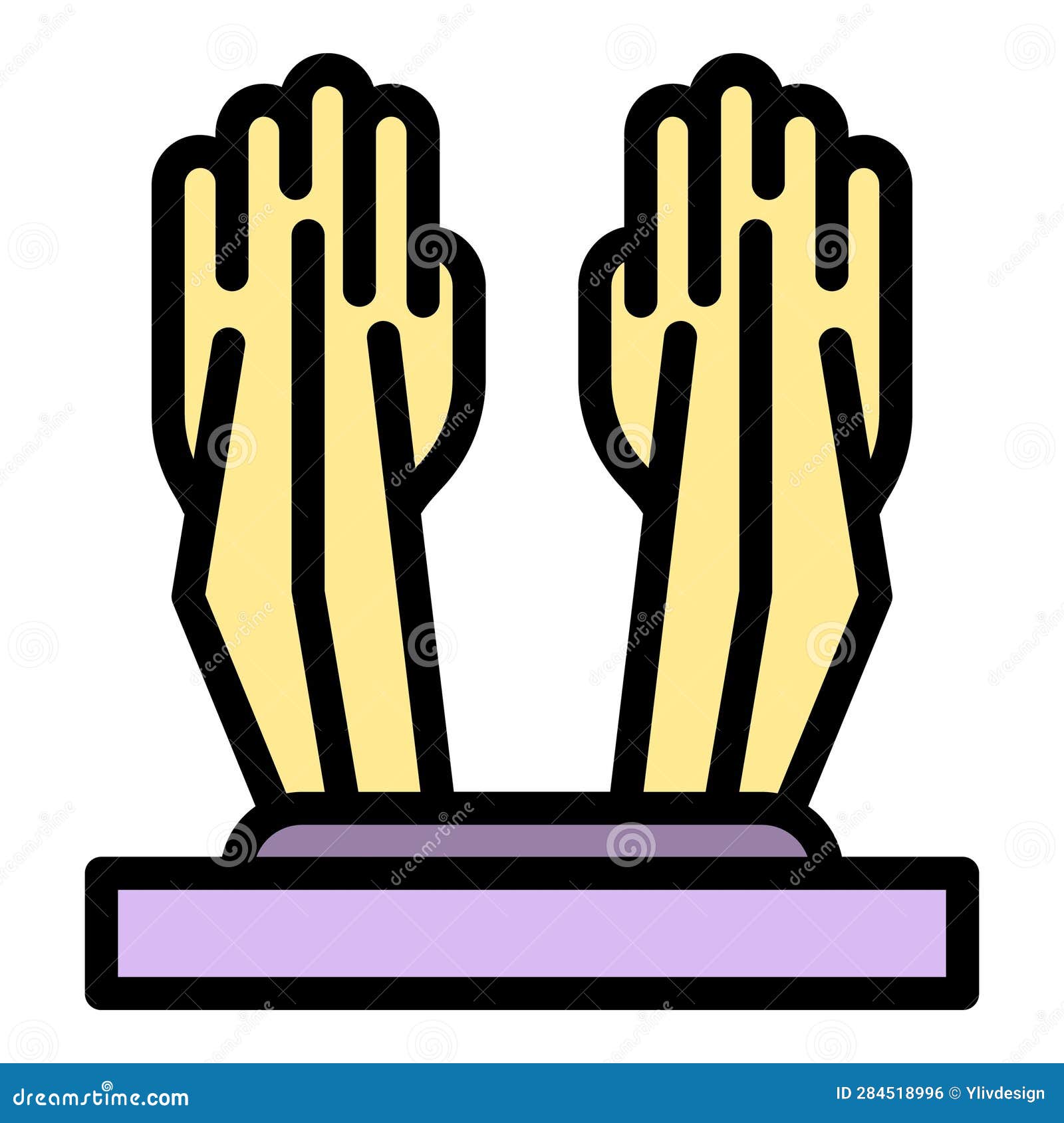 Palm Recognition Thin Line Icon. Verification Palmprint System Vector ... Palm Recognition Thin Line Icon. Verification Palmprint System Vector ...