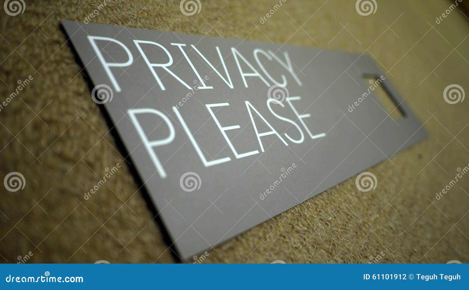 Privacy Signs Floor