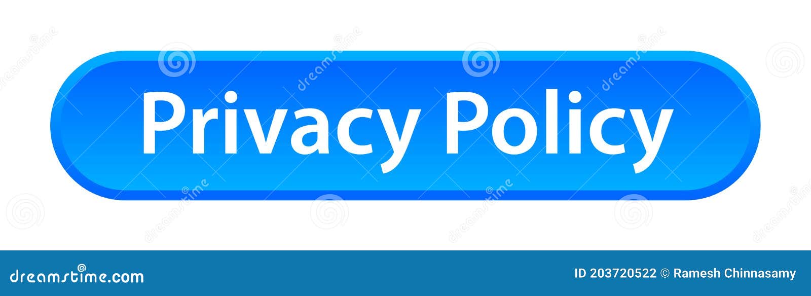 Privacy policy button stock vector. Illustration of authorized - 203720522
