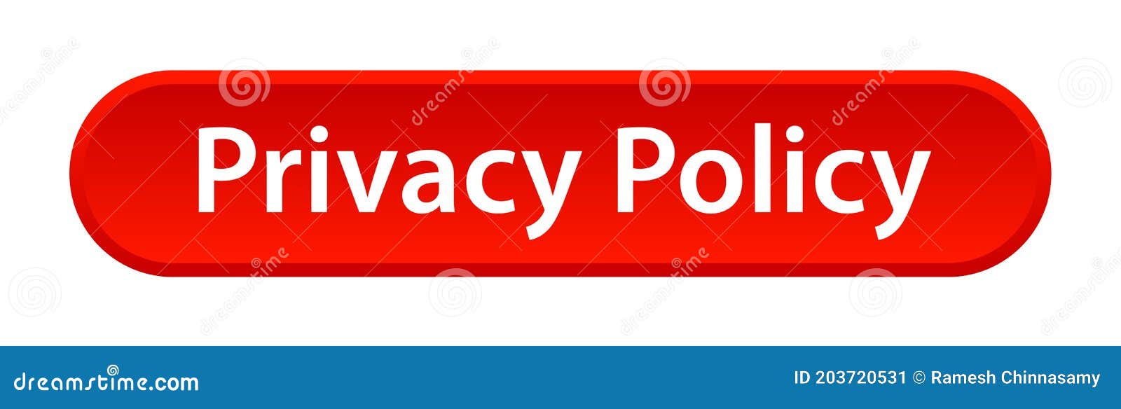 Privacy policy button stock vector. Illustration of buttons - 203720531