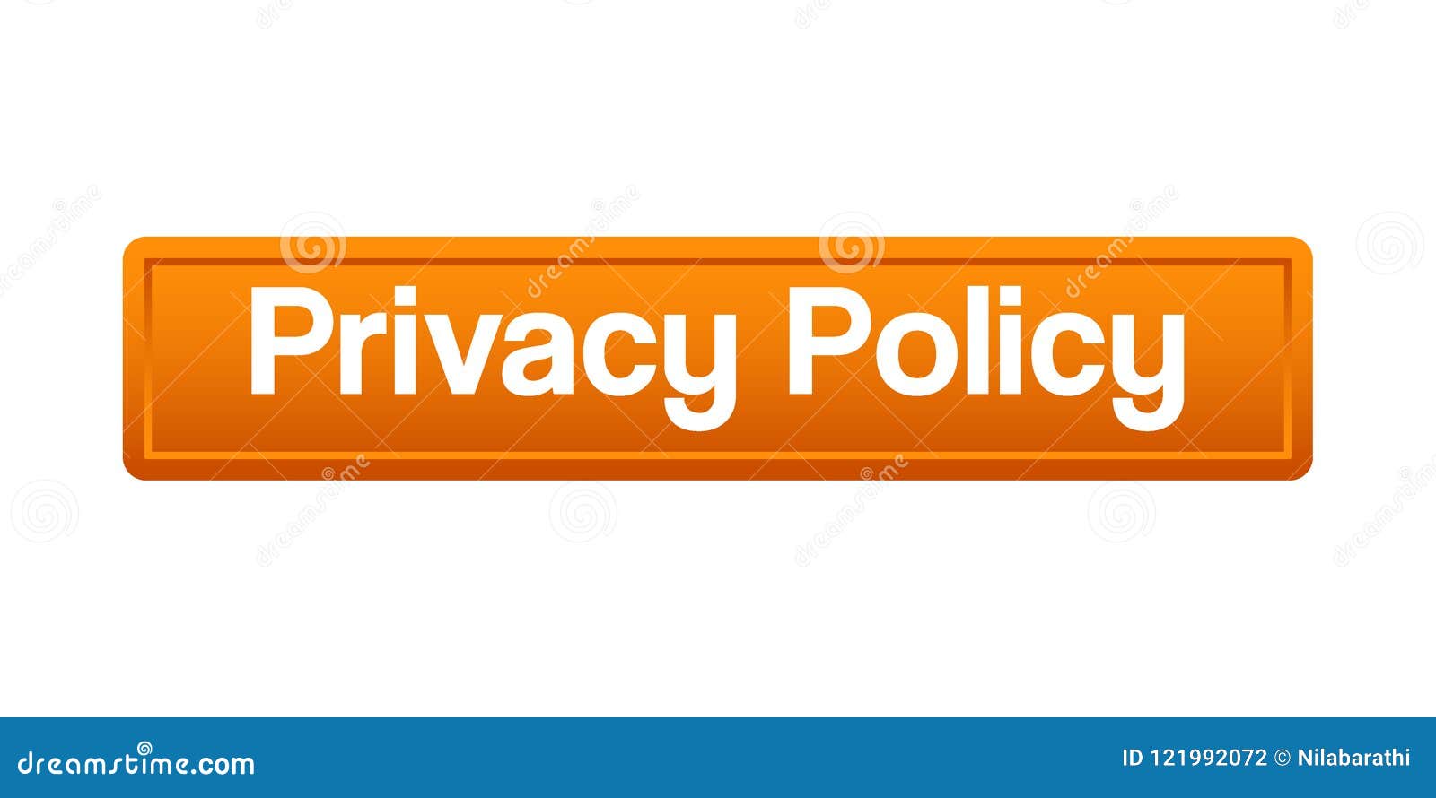 Privacy policy button stock illustration. Illustration of customer ...