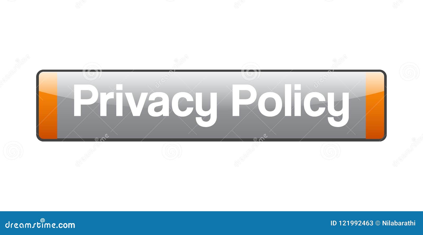 Privacy policy button stock illustration. Illustration of accepted ...