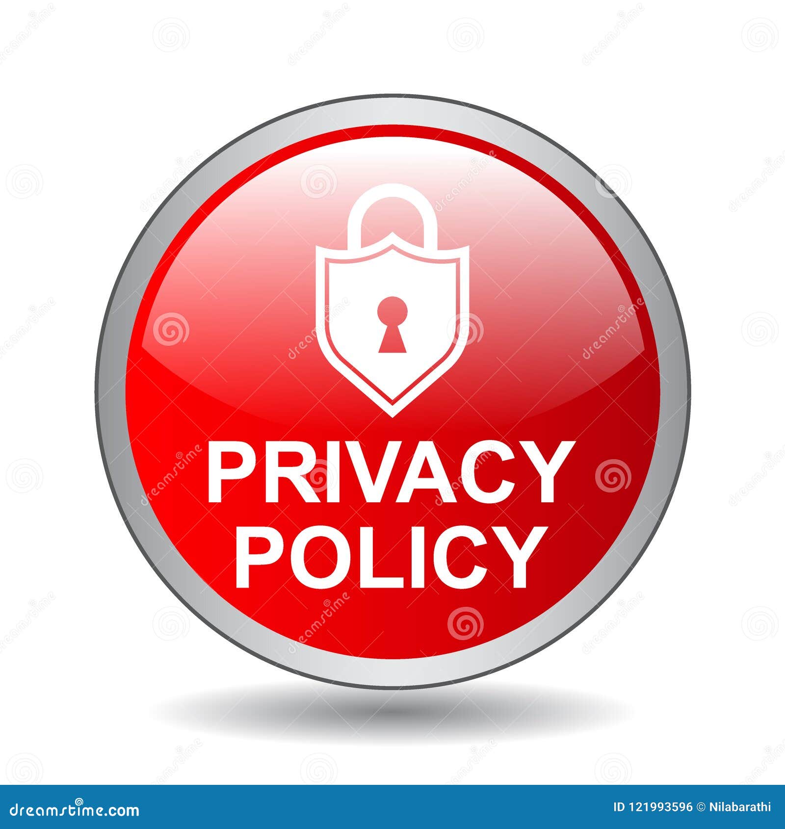 Privacy policy button stock illustration. Illustration of abstract ...