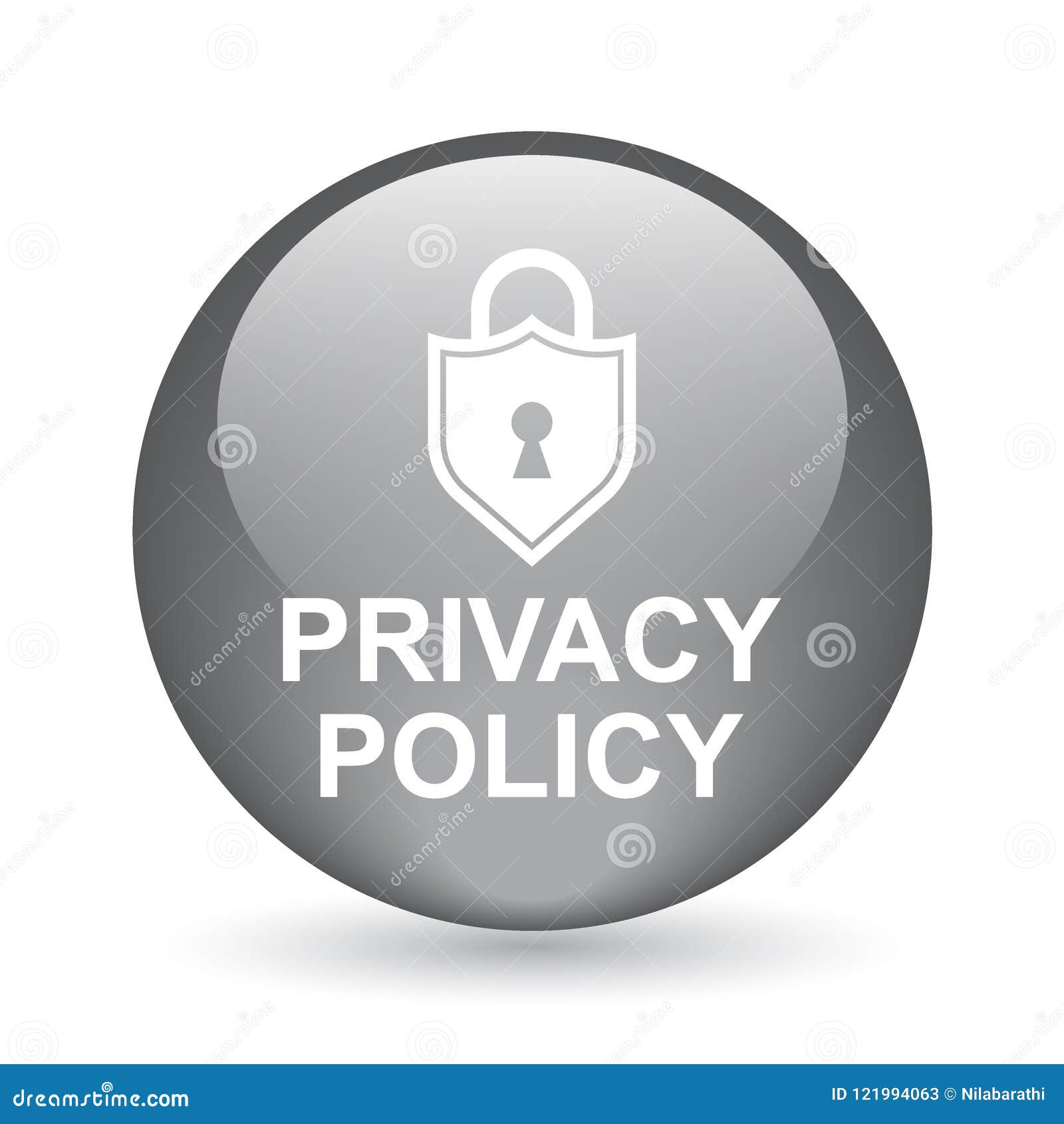 Privacy policy button stock illustration. Illustration of button ...