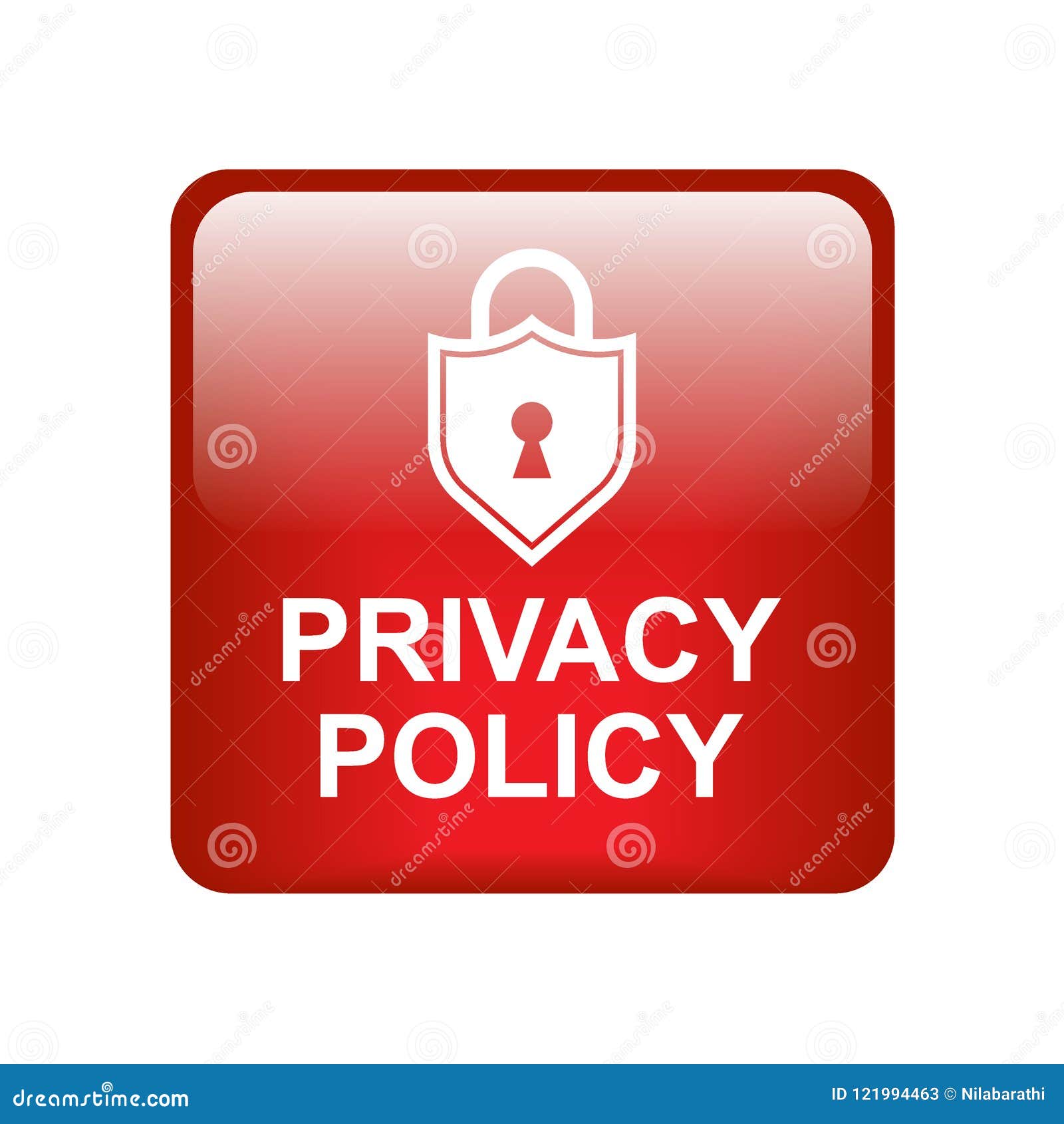 Privacy policy button stock illustration. Illustration of abstract ...