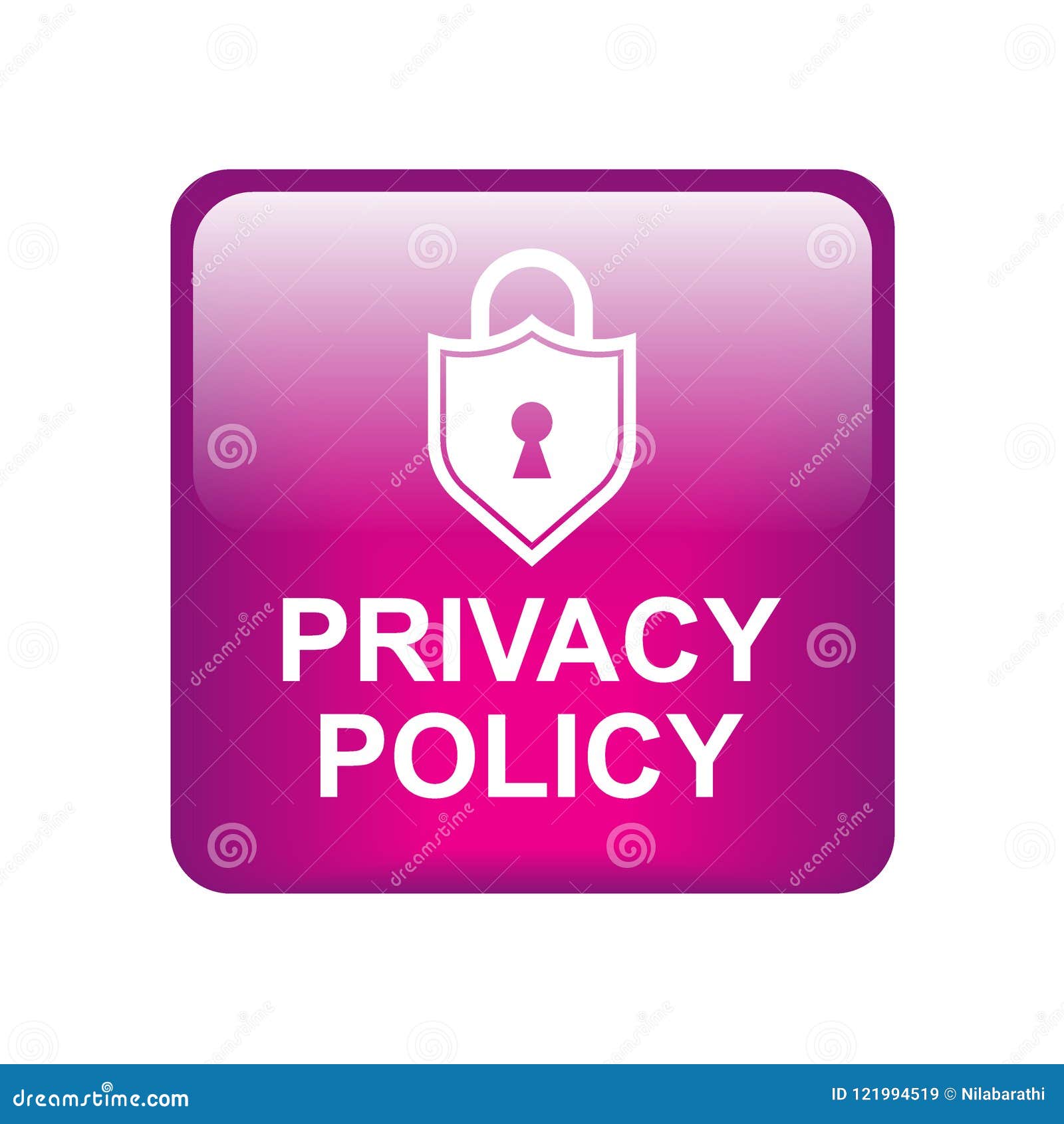 Privacy policy button stock illustration. Illustration of abstract ...