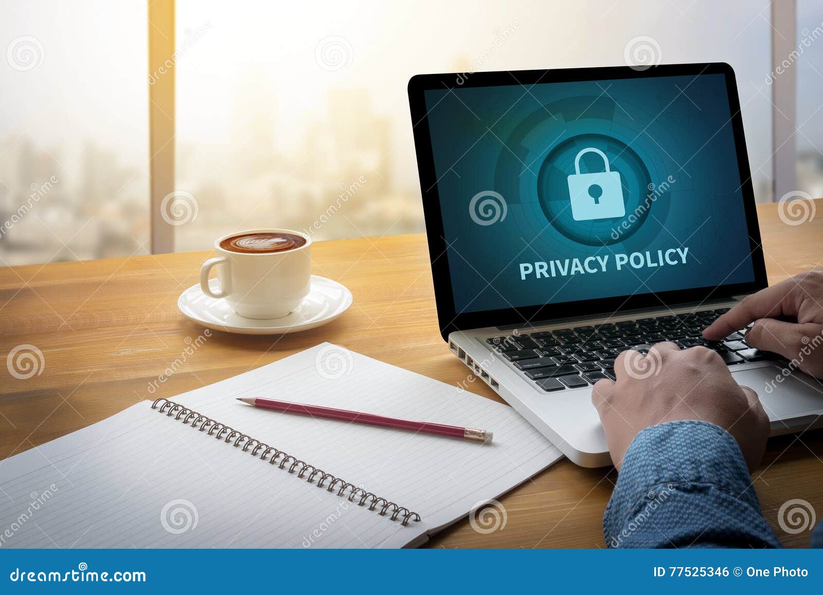 Security Protection Via Touch Fingerprint Or Thumbprint On Computer ...