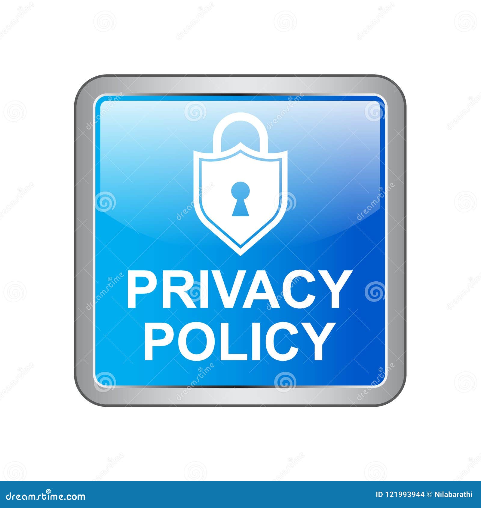 Privacy policy button stock illustration. Illustration of abstract ...