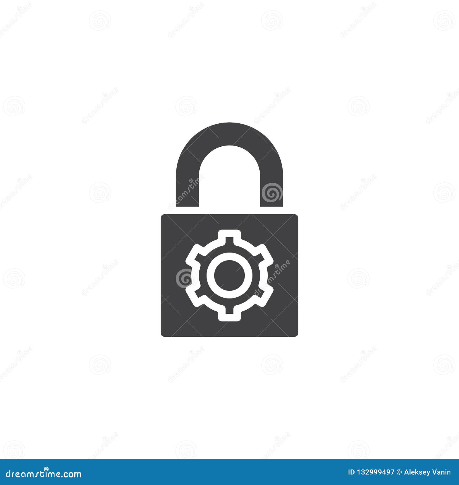 Privacy Settings Vector Icon Stock Vector - Illustration of ...