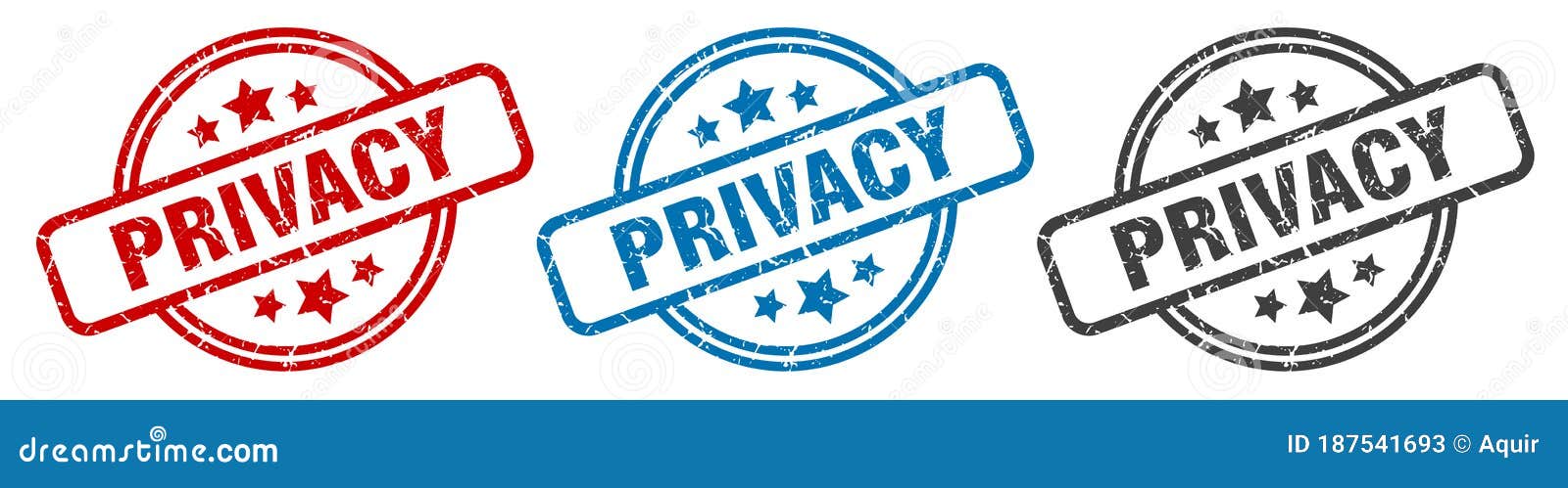 Privacy Stamp. Privacy Round Isolated Sign Stock Vector - Illustration ...