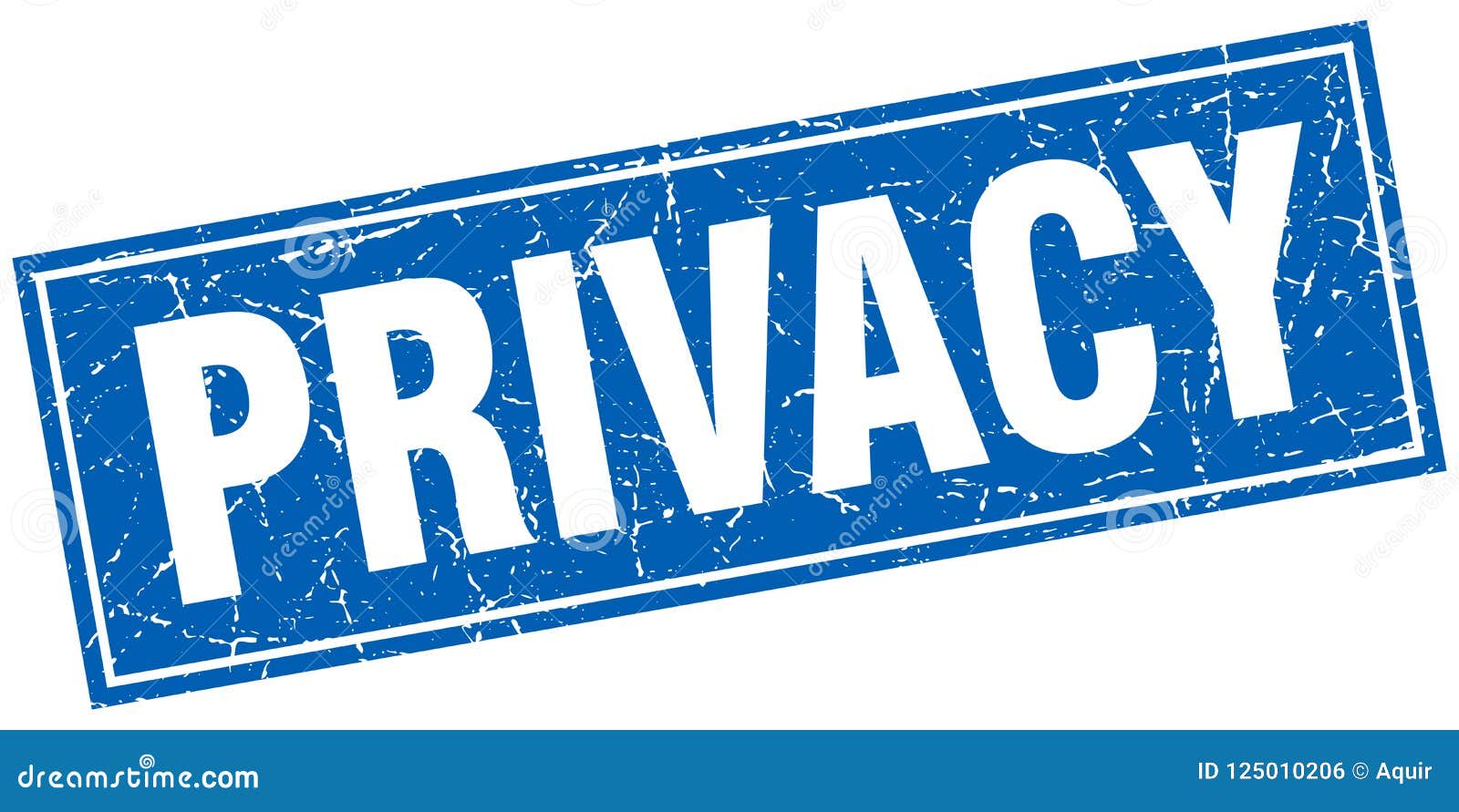 Privacy stamp stock vector. Illustration of insignia - 125010206