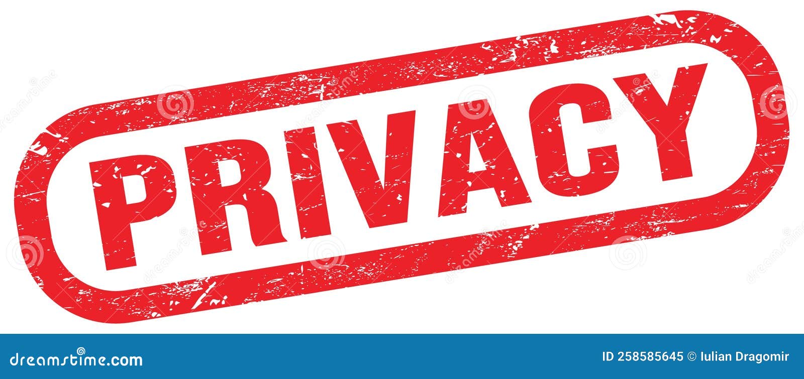 PRIVACY, Text Written on Red Stamp Sign Stock Image - Image of privacy ...