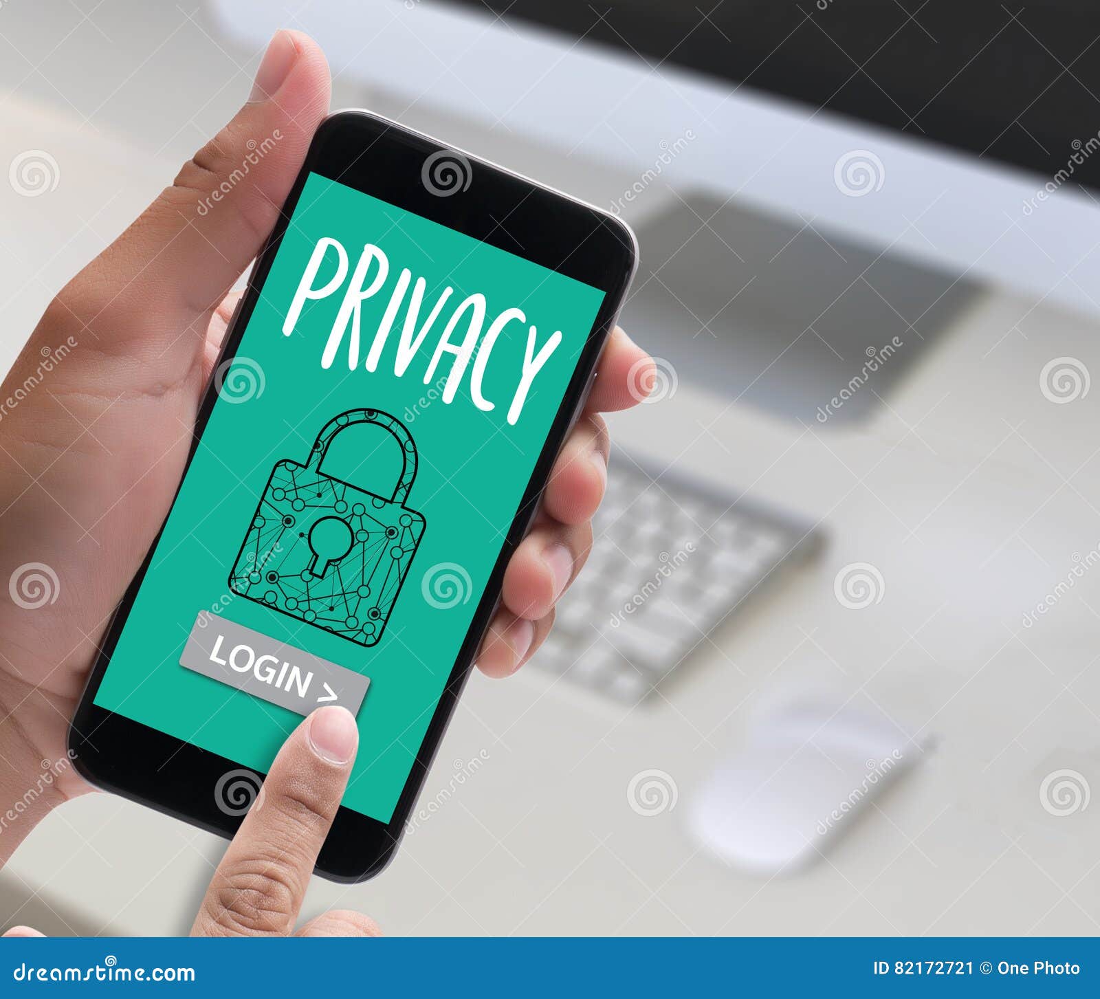 Privacy User Password Register Log in , Privacy Settings , Se Stock ...