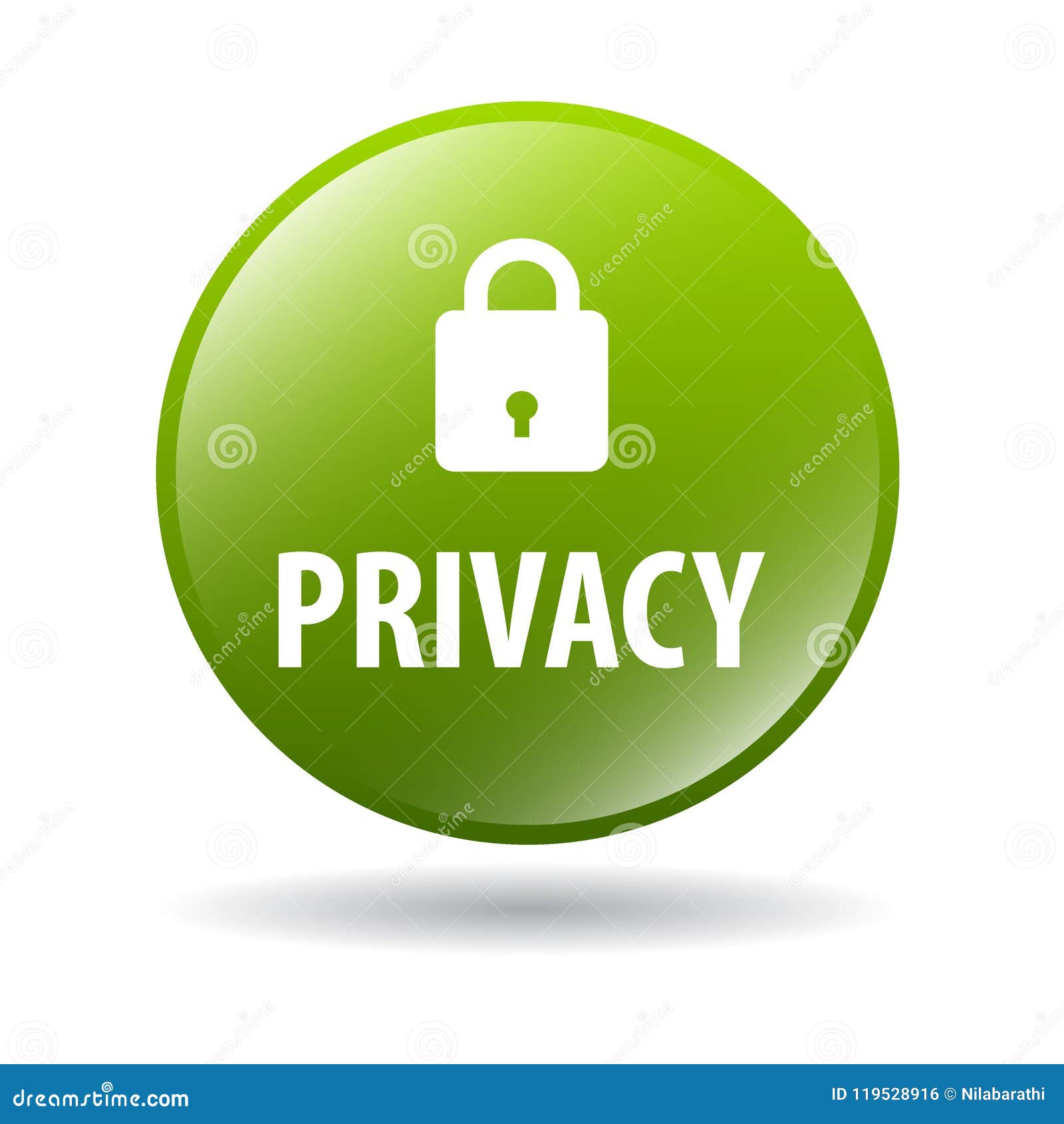 Privacy web button stock illustration. Illustration of logo - 119528916