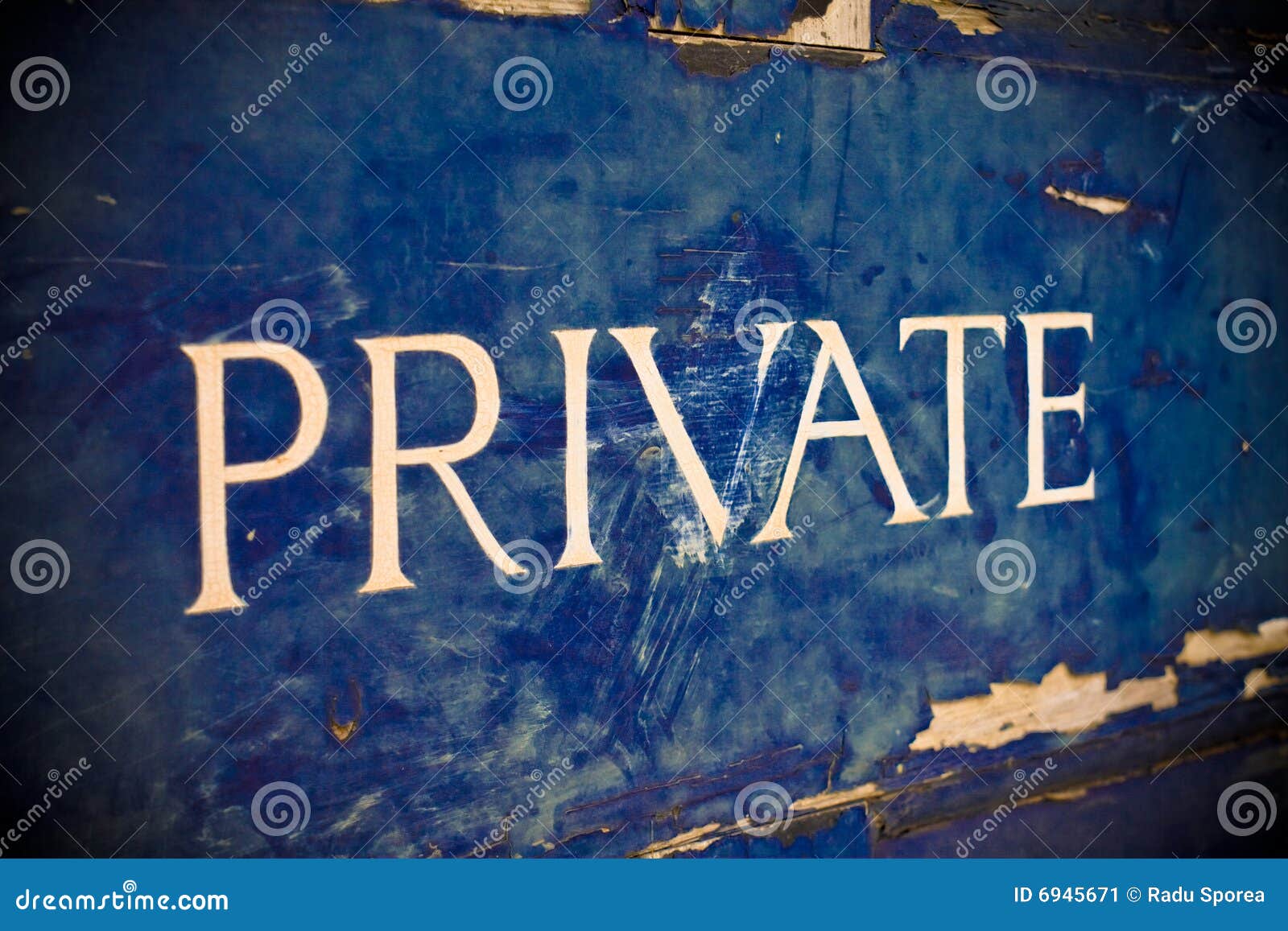 Private stock image. Image of personal, privacy, door - 6945671