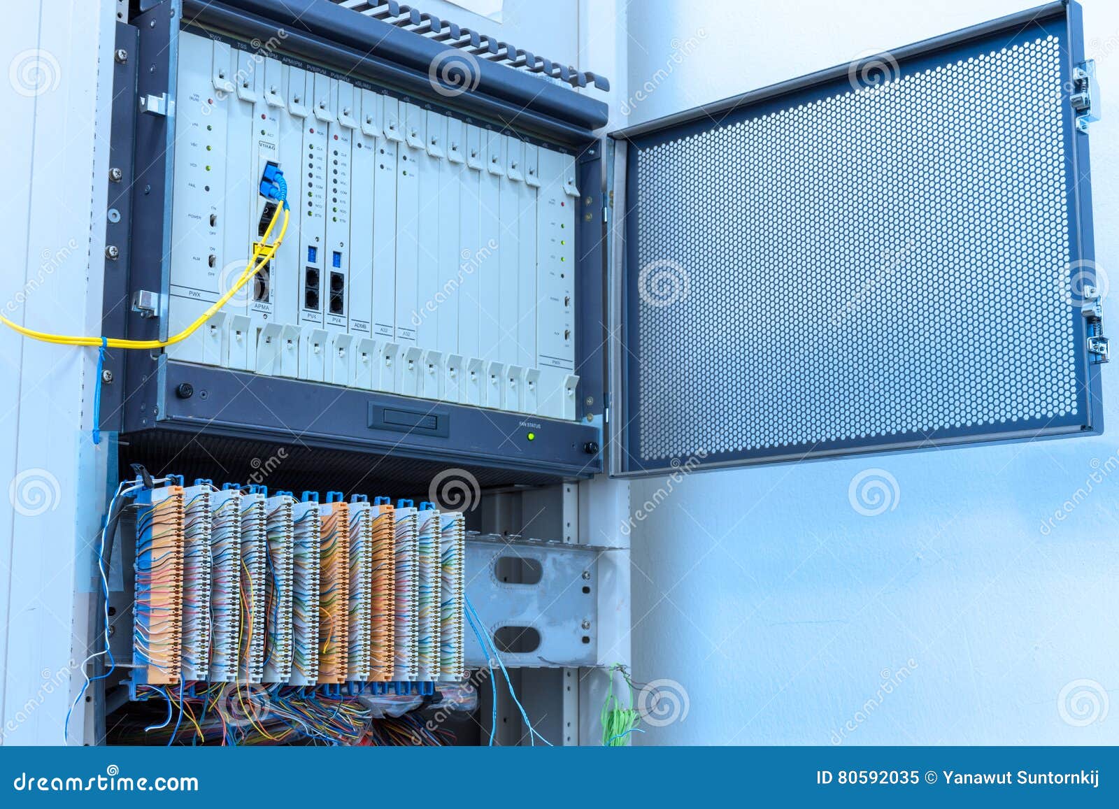 Private Automatic Branch EXchage of Telephone System Stock Image ...