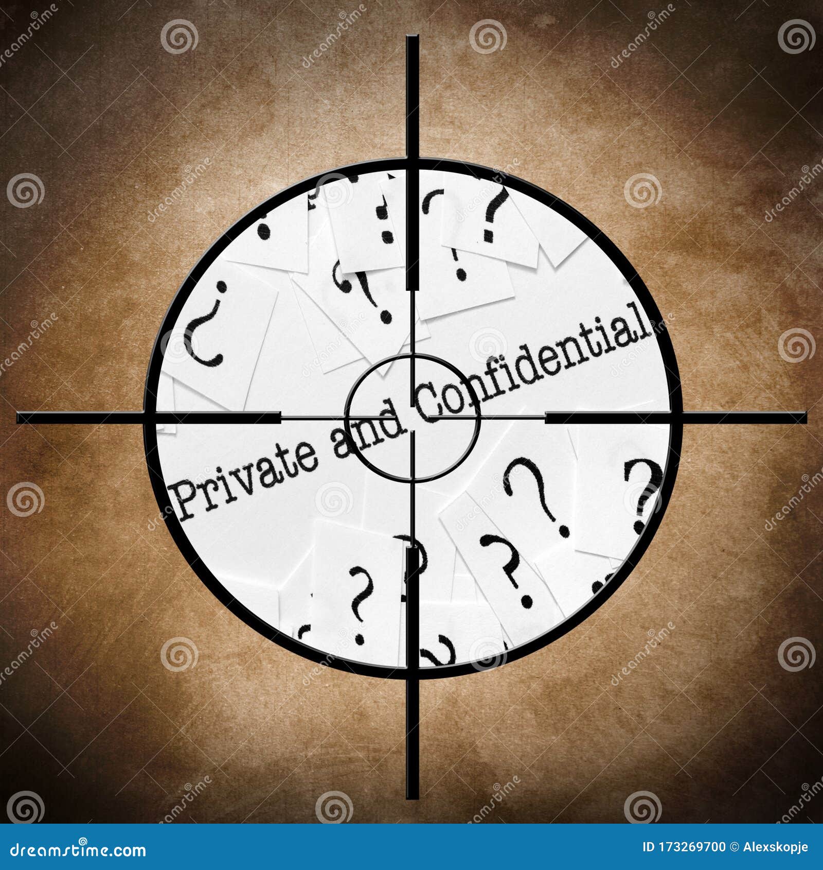 Private and confidential stock photo. Image of privacy - 173269700