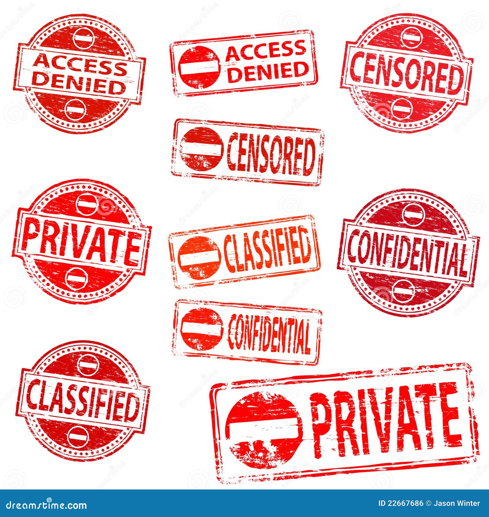 Private And Confidential Stamp