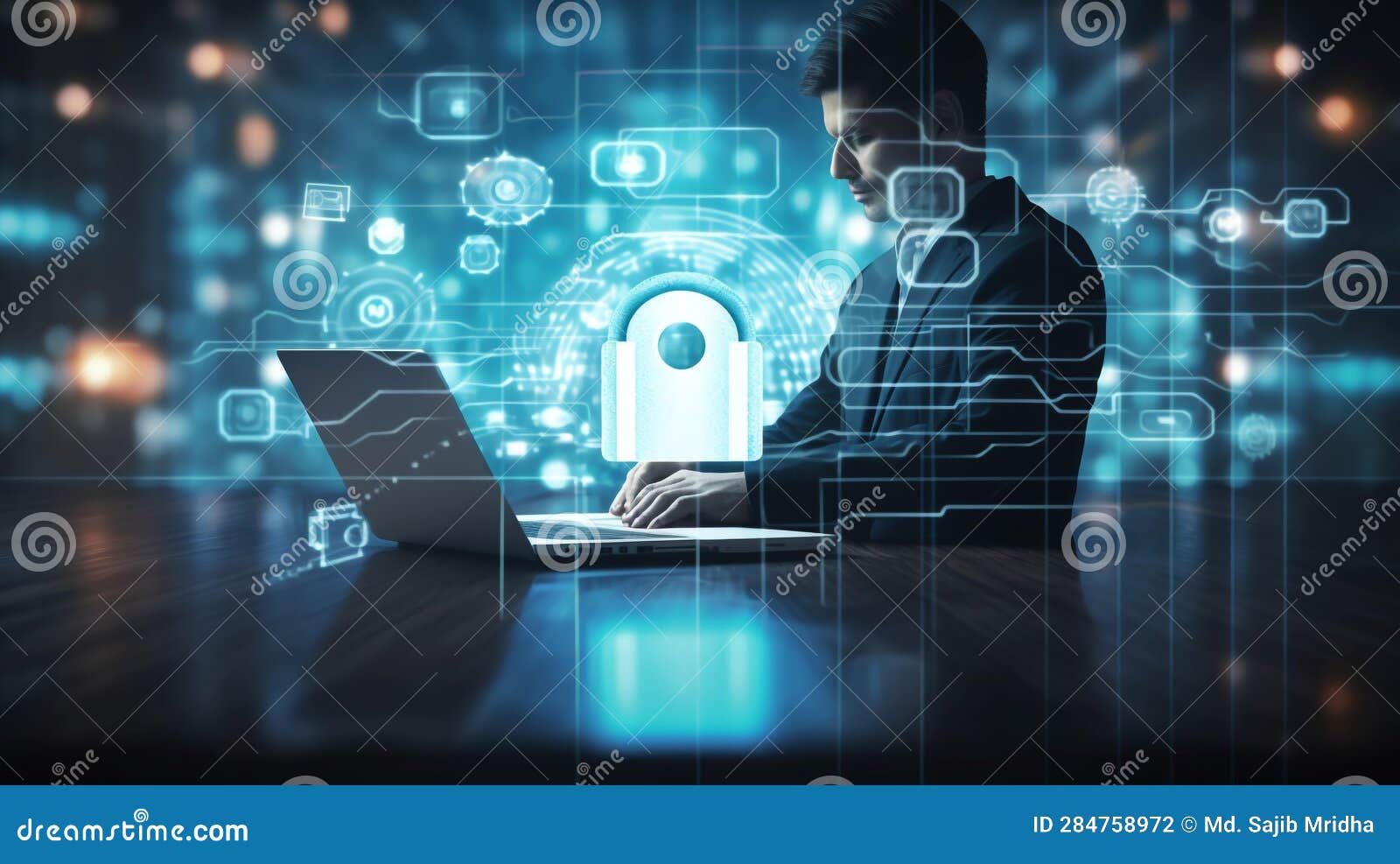 Private Data Security Encryption Cyber ??security and Data Protection ...