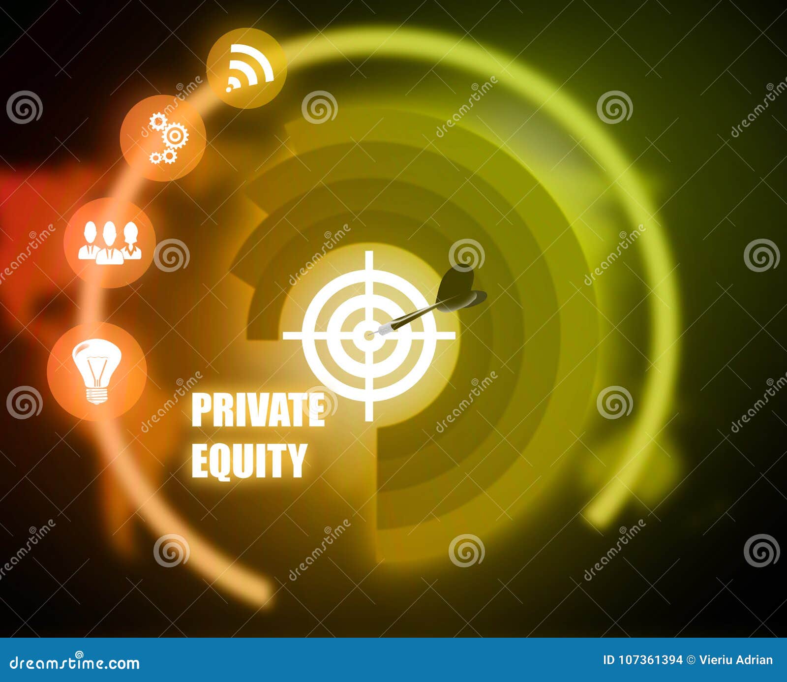 Private Equity Concept Plan Graphic Stock Illustration - Illustration ...